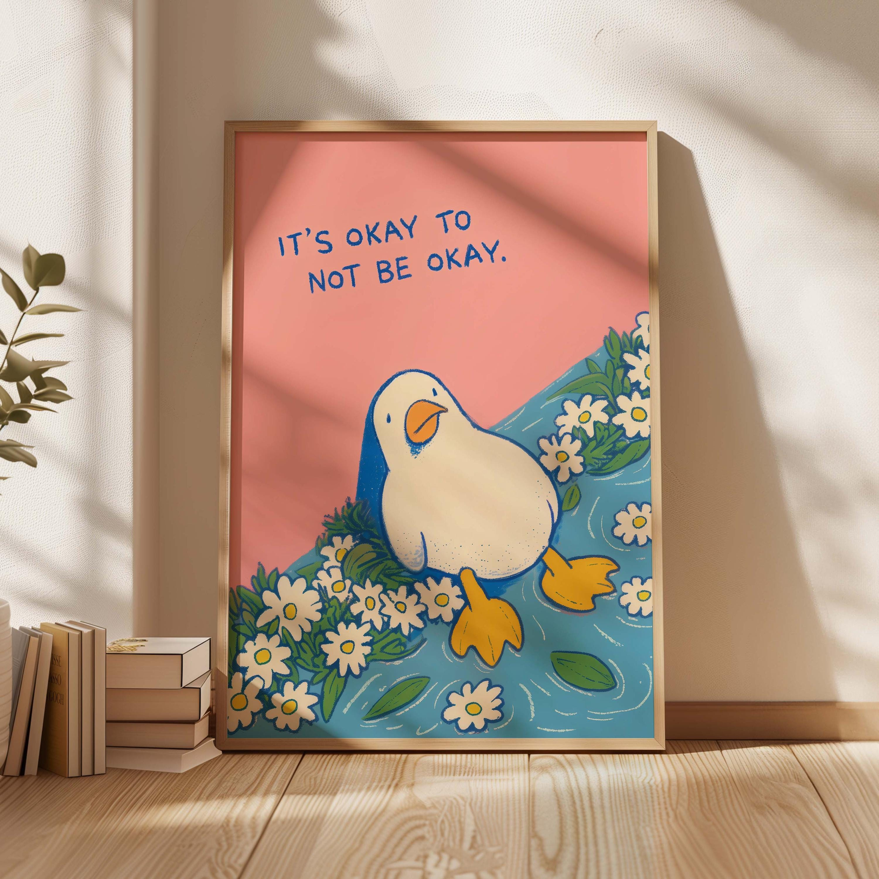 LifePlus It's okay to NOT be okay | School Counselor Office Poster Art ...