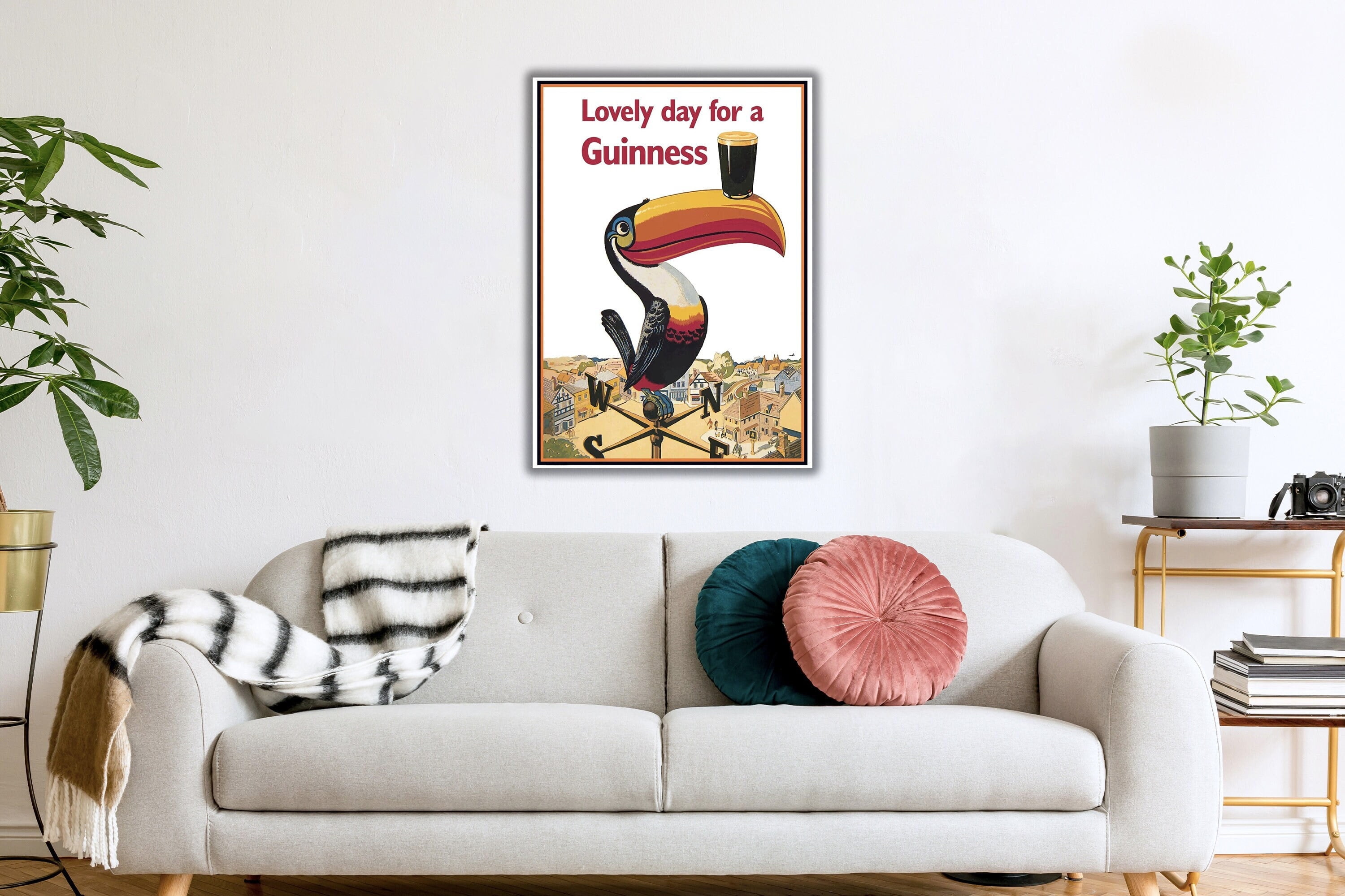 LifePlus Lovely Day For A Guinness Poster, Guinness Beer Poster, Lovely ...