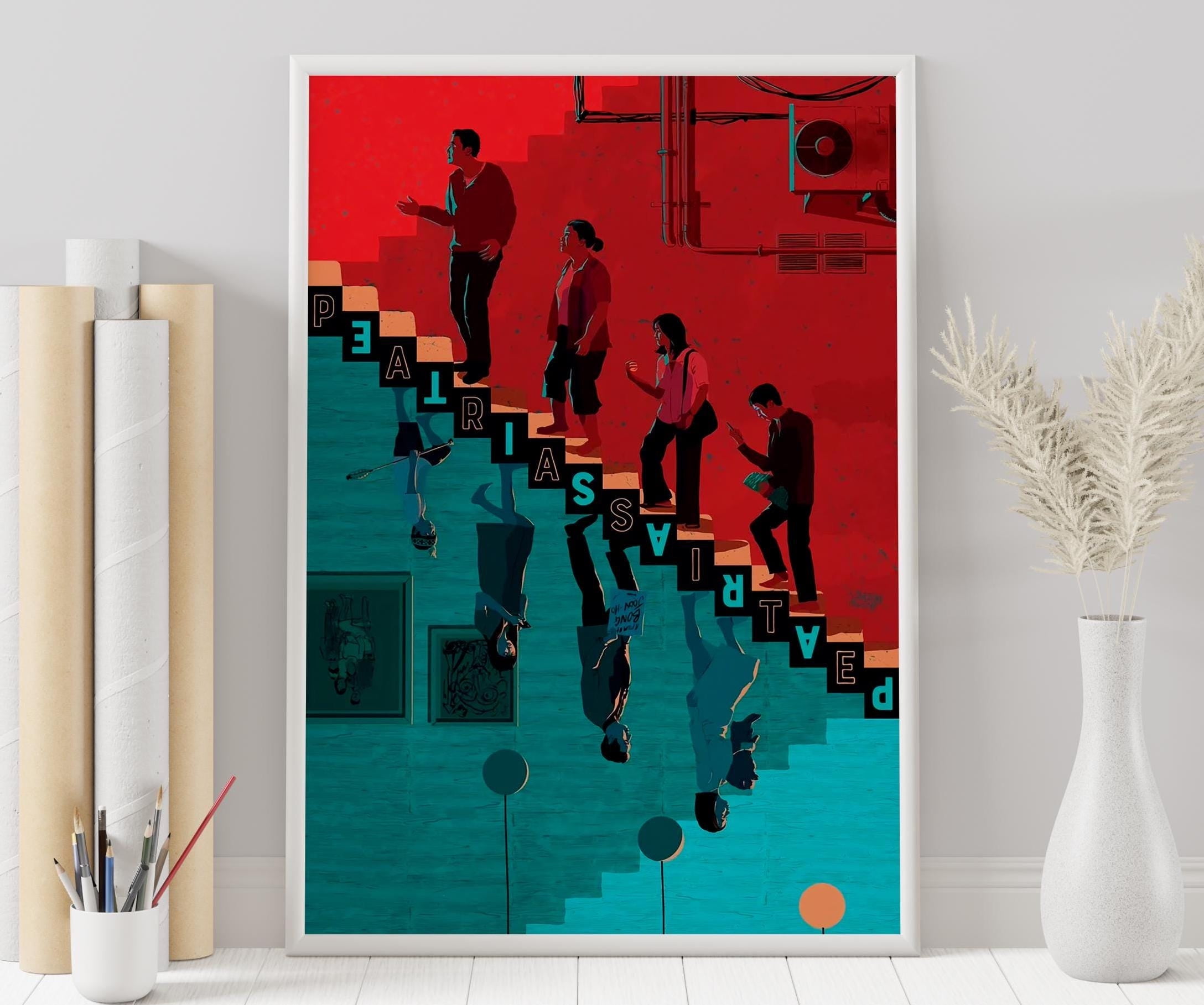 LifePlus Parasite Poster - Bong Joon-ho - Custom Poster - Minimalist Movie Poster - Vintage ...