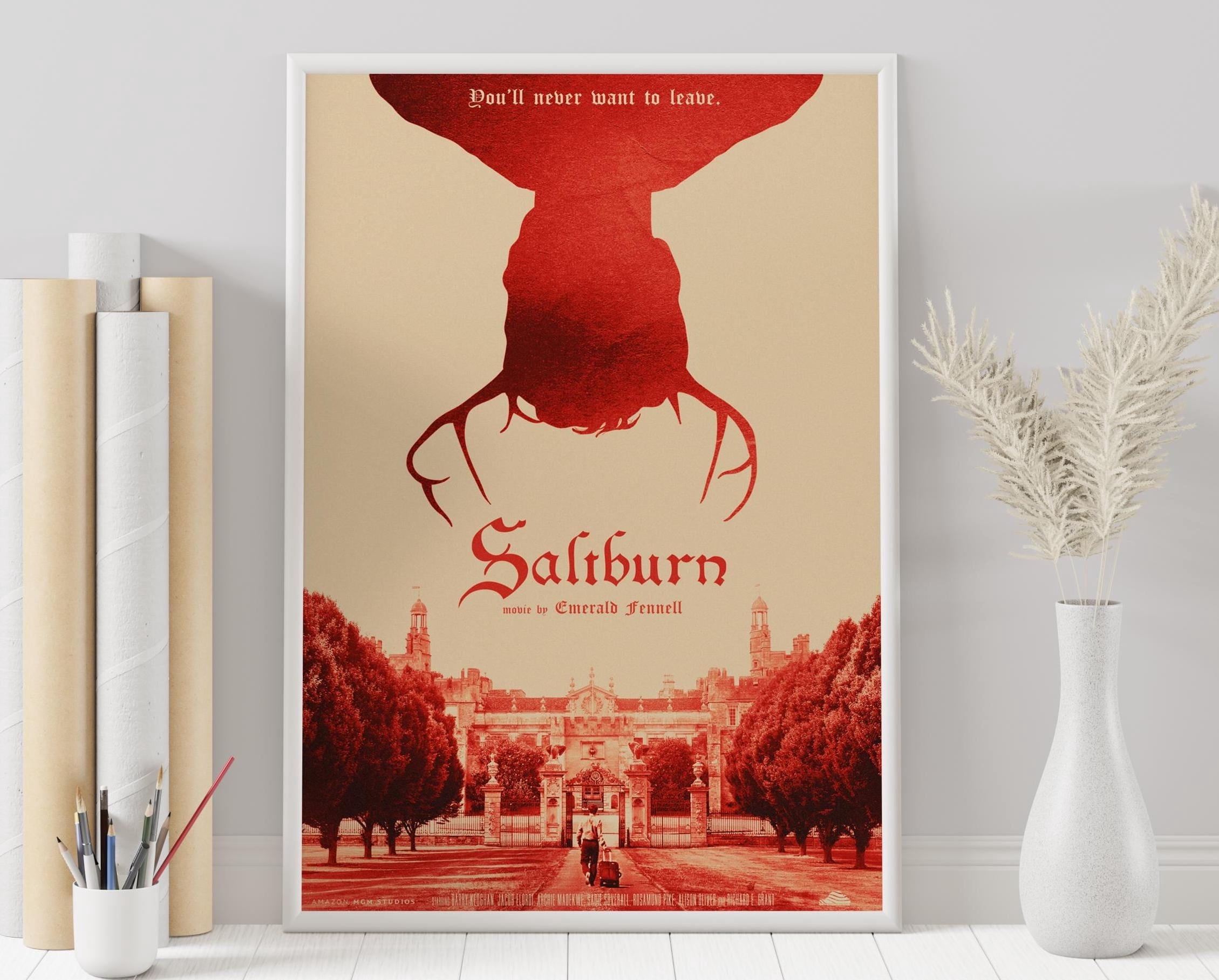 LifePlus Saltburn Poster - Emerald Fennell - Minimalist Movie Poster ...