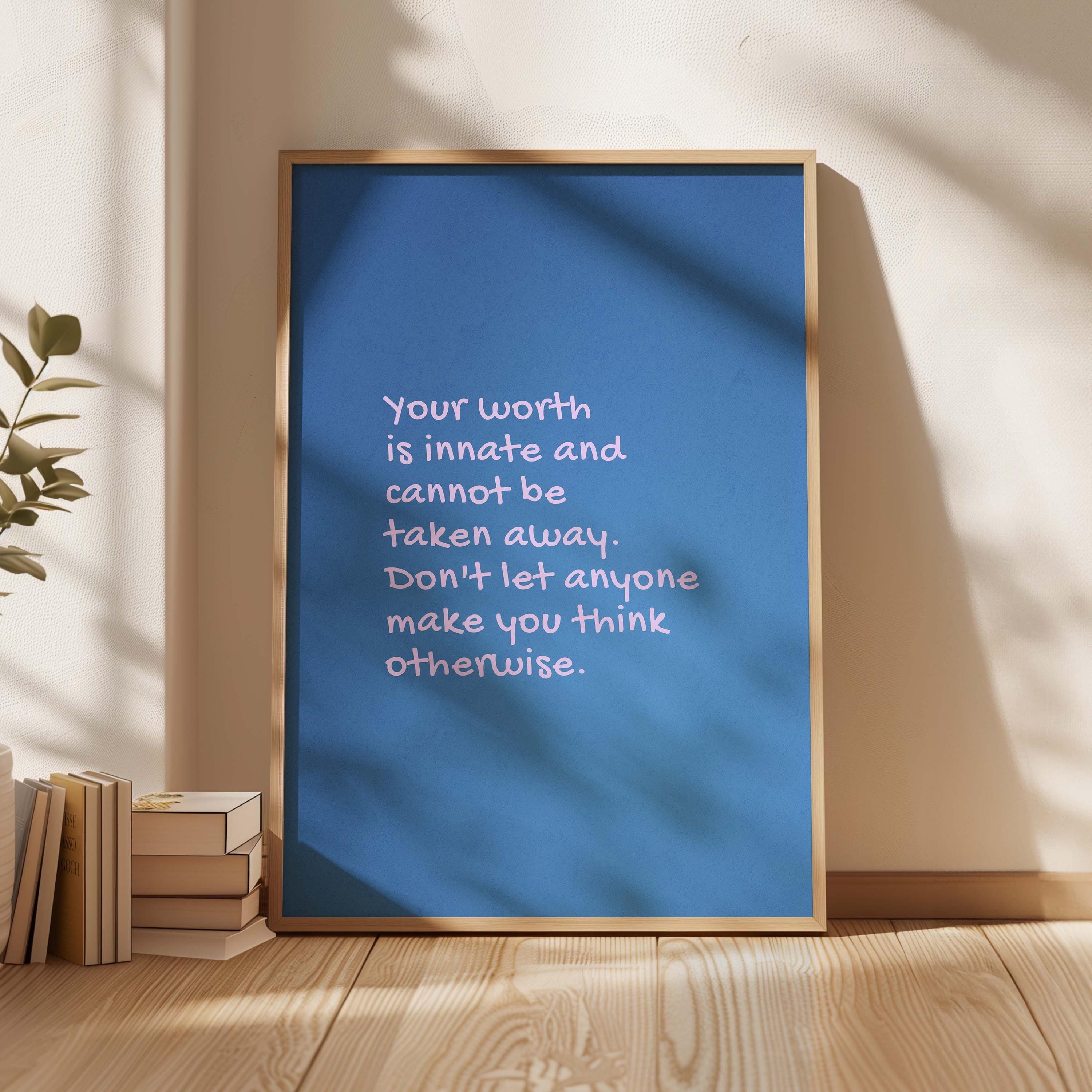 LifePlus School Counselor Office Poster Affirmative Wall Art Positive ...