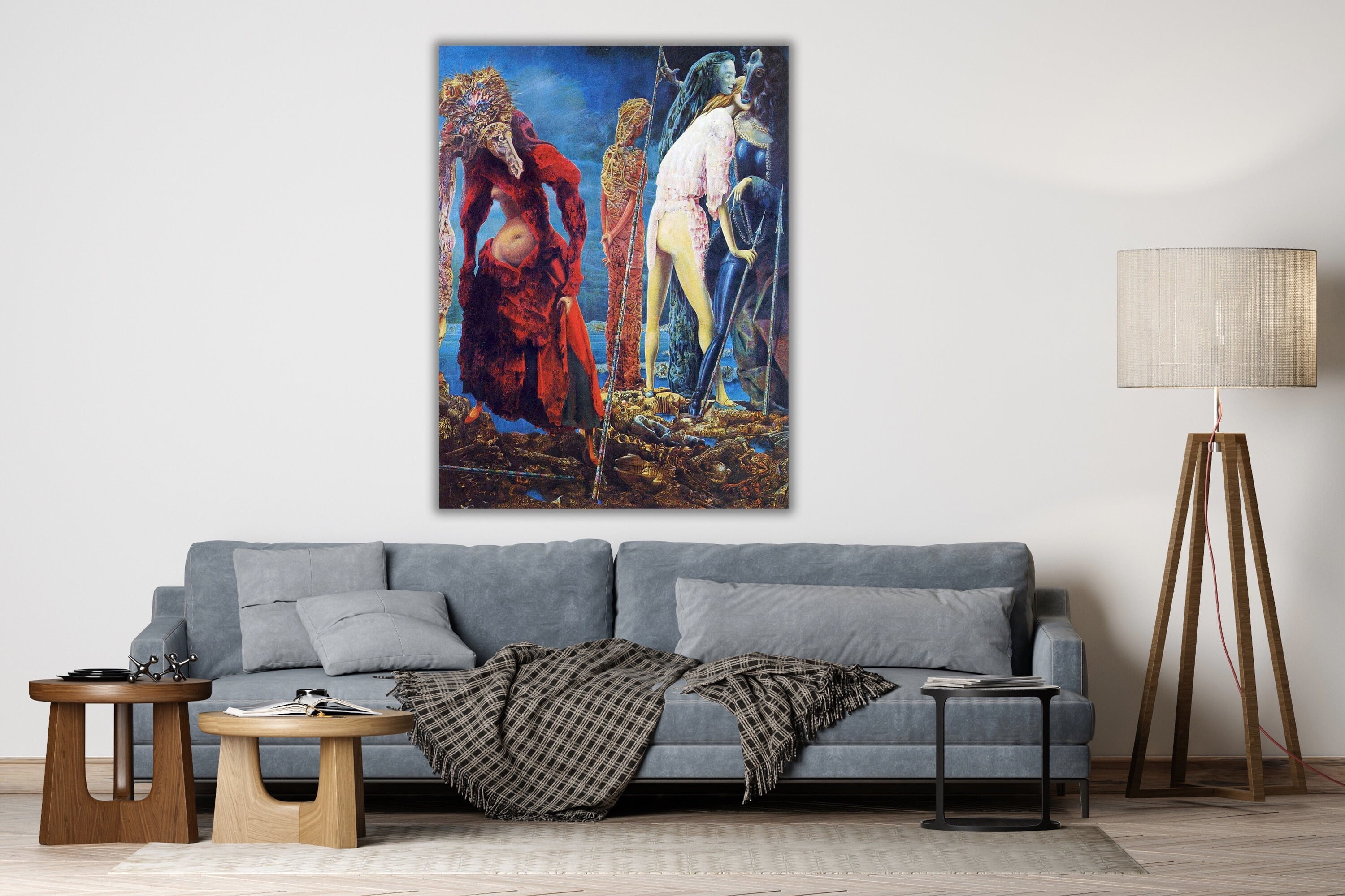 LifePlus The Antipope by Max Ernst Artwork, Max Ernst Canvas Print, The ...