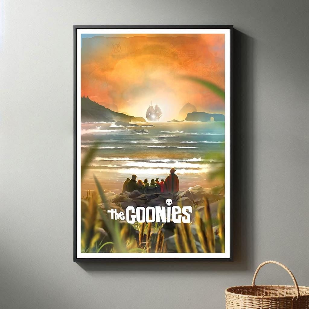 LifePlus The Goonies Movie Poster | High Quality Canvas Print I 2025 ...
