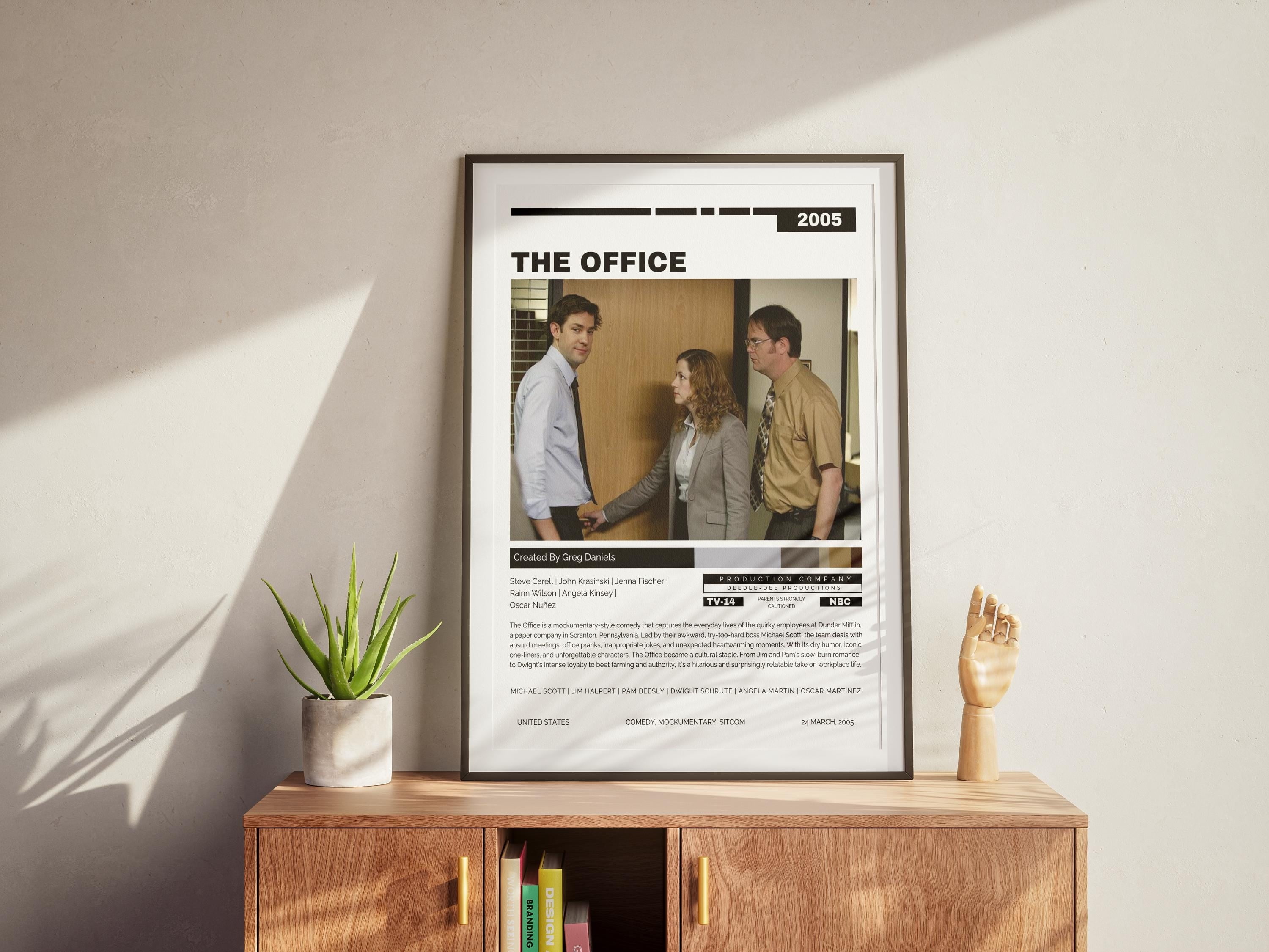 LifePlus The Office (2005) TV Show Poster| Dunder Mifflin | Michael ...