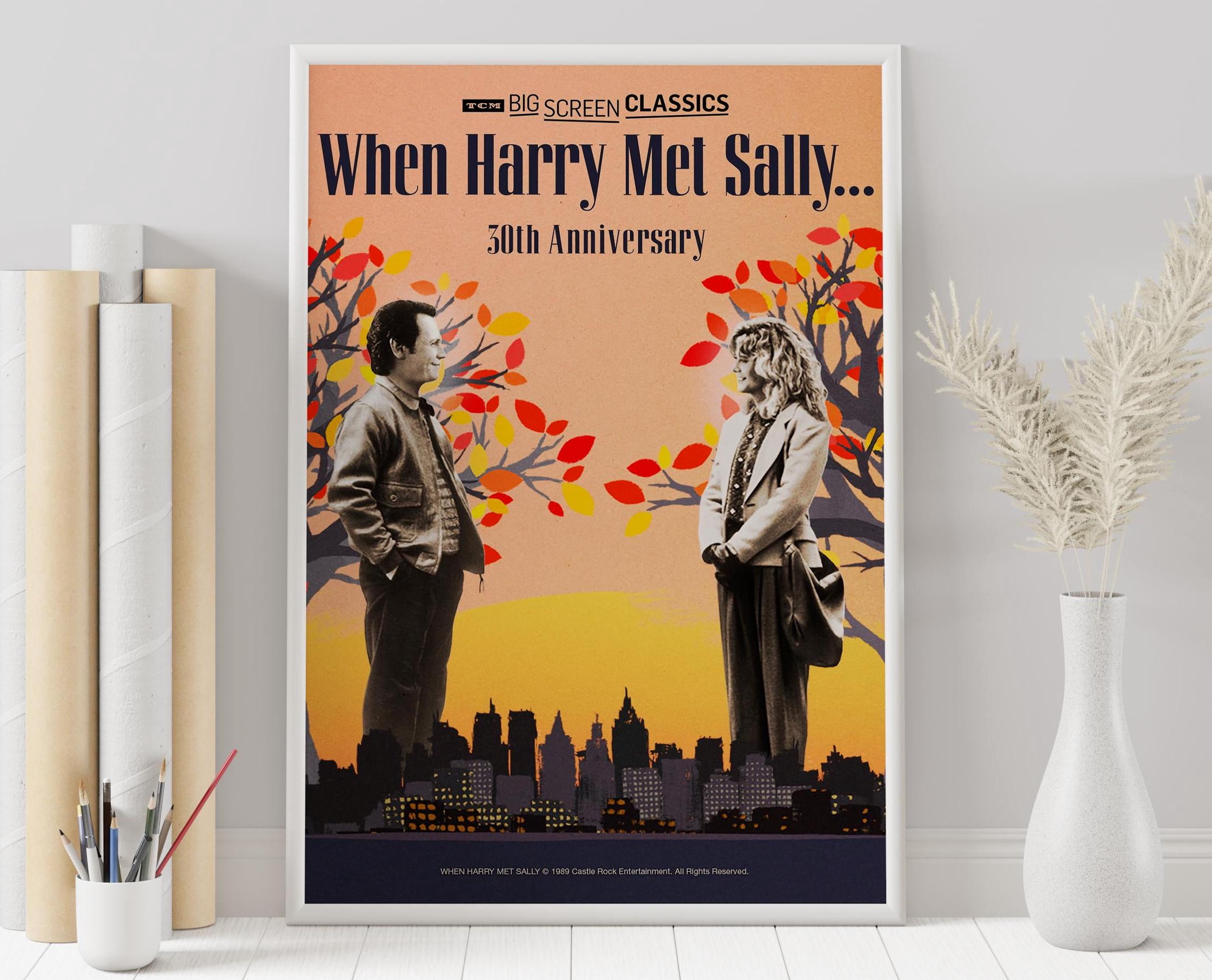 LifePlus When Harry Met Sally Poster - Rob Reiner - Minimalist Movie ...