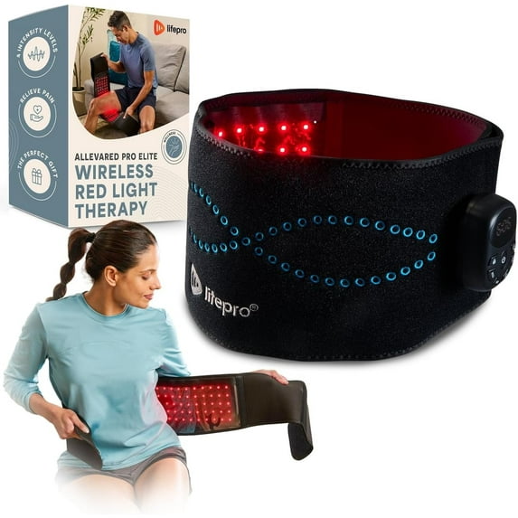 LifePro Red Light Therapy Belt with 660nm Red & 850nm Infrared LEDs ...