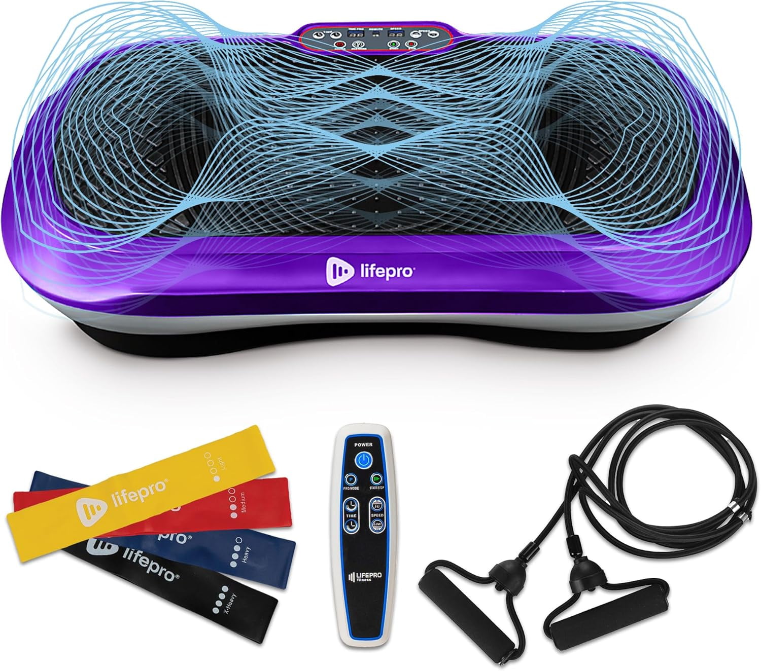 LifePro Waver Vibration Plate Exercise Machine with 99 Speeds and ...