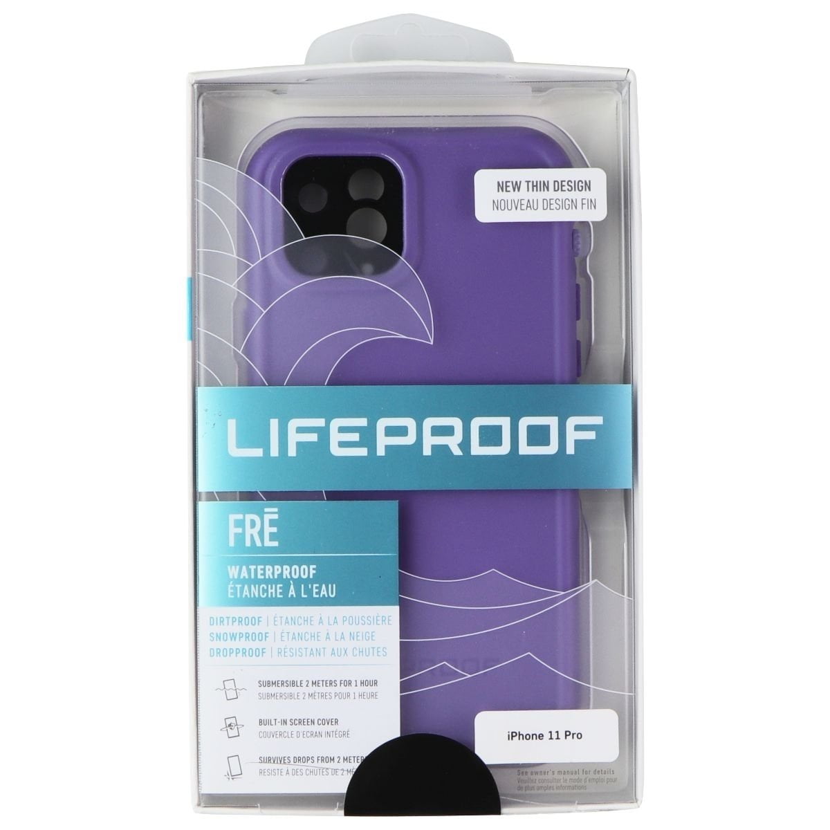 LifeProof Fre Series Case for iPhone 11 Pro - Violet Vendetta - Walmart.com