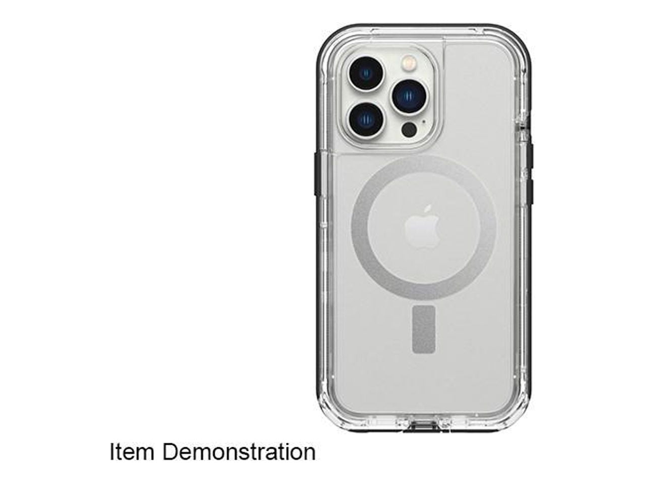 LifeProof Next Antimicrobial Case for Magsafe Black Crystal (Clear ...