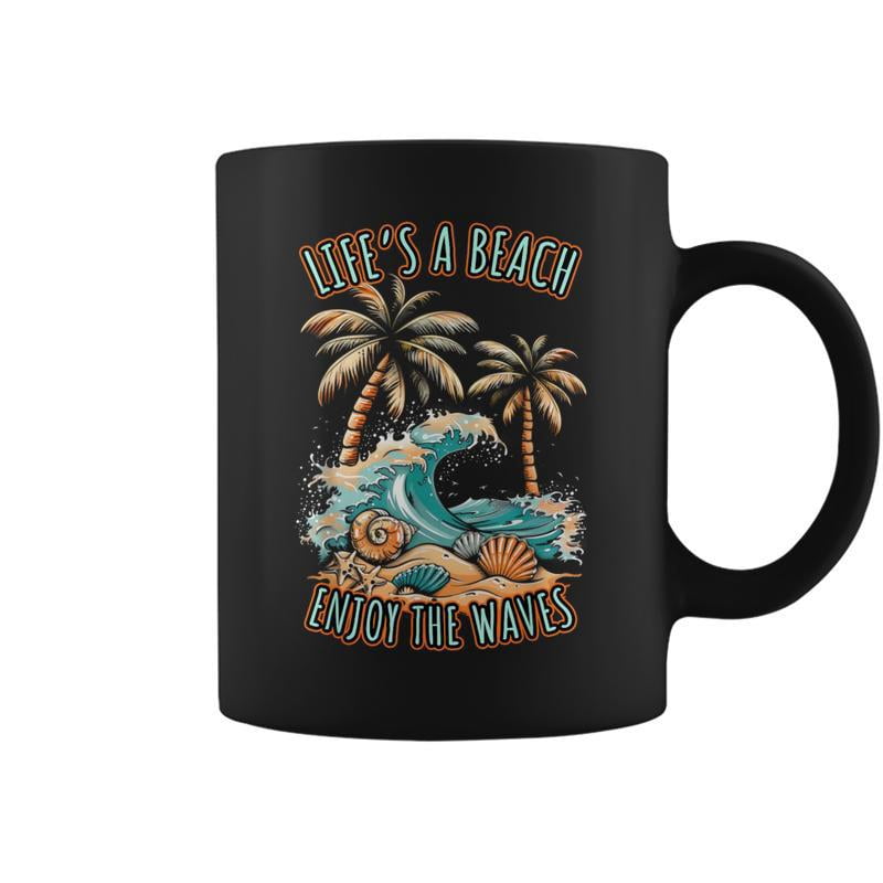 LifeS A Beach Summer Vacation Tropical Beach Coffee Mug - Walmart.com
