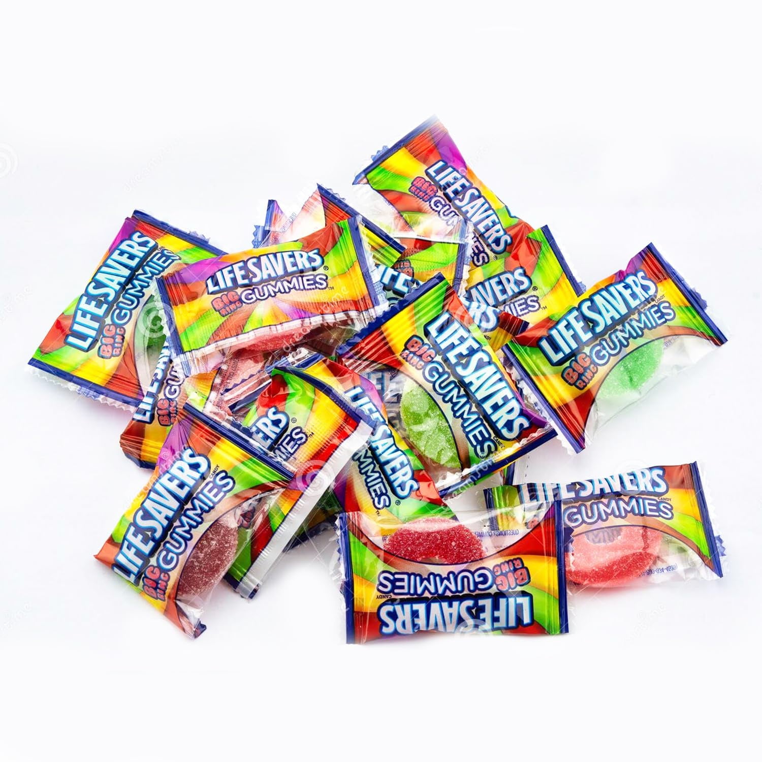 LifeSavers Gummies Candy - Assorted Fruity Flavors - Individually ...