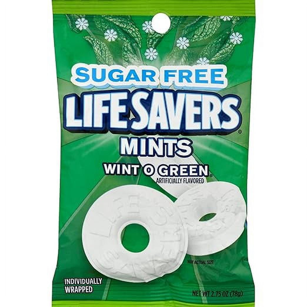 Life Savers Wint-O-Green Hard Candy, 2.75 oz Bags, Pack of 2 - Walmart.com