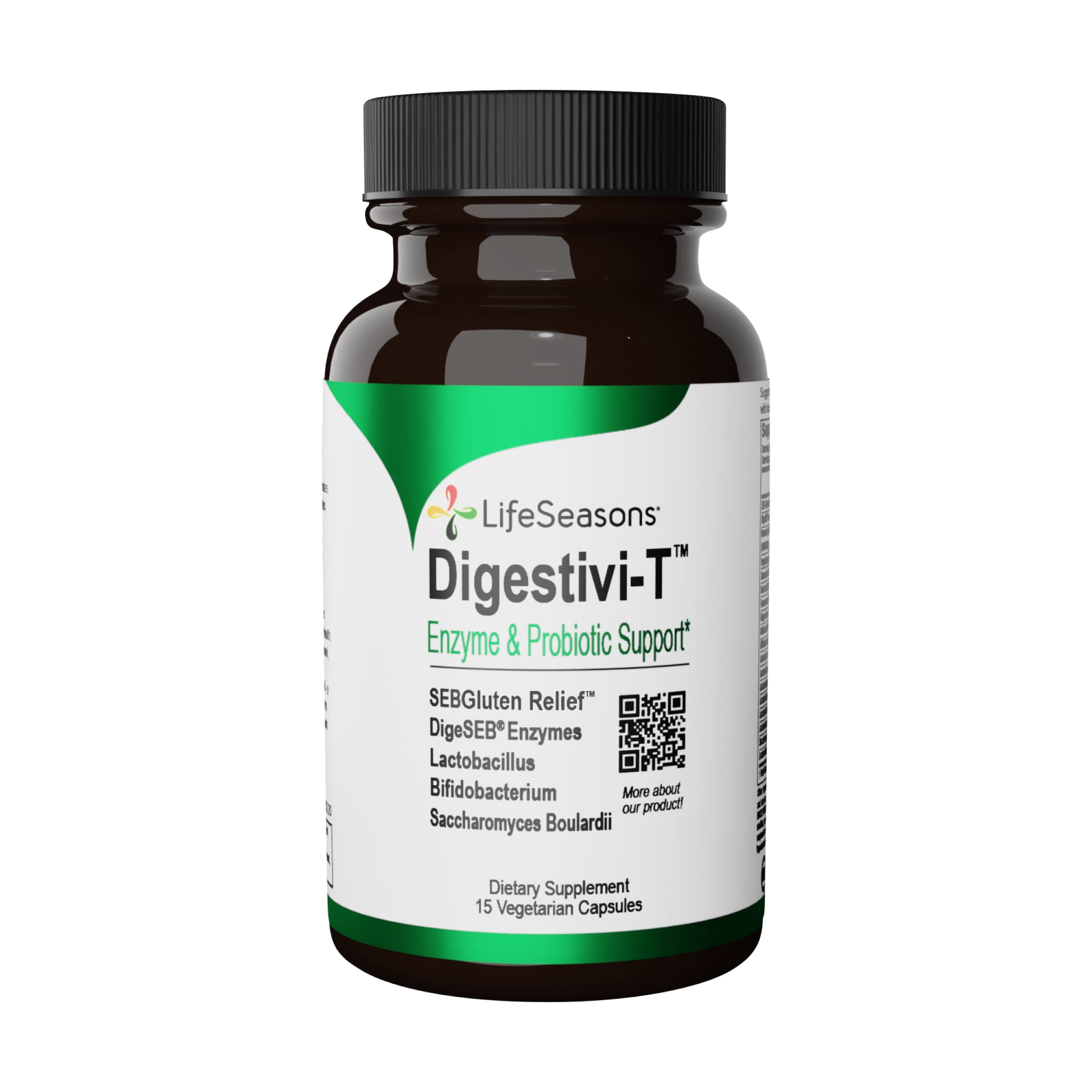 LifeSeasons - Digestivi-T - Digestive Enzyme and Probiotic Supplement ...