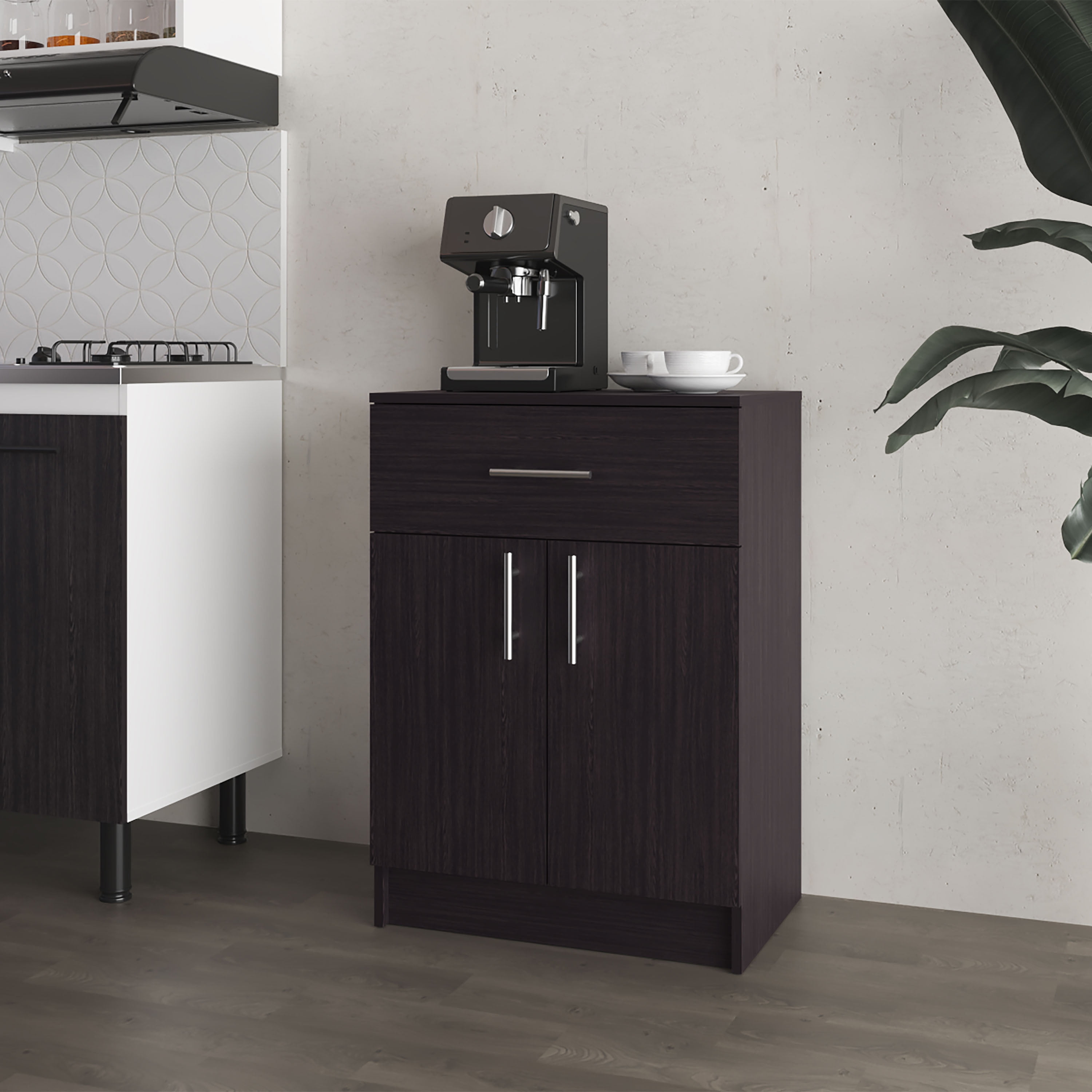 LifeSky Narrow Kitchen Pantry Cabinet: 23.6-Inch Slim Storage for Small ...