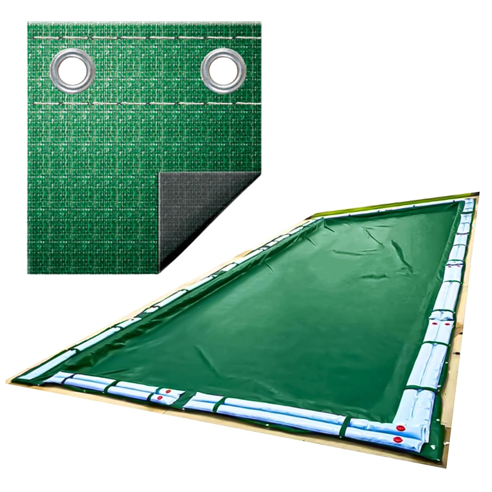 Swimline Hydrotools Supreme Guard Winter Pool Cover for 18x36 Ft ...