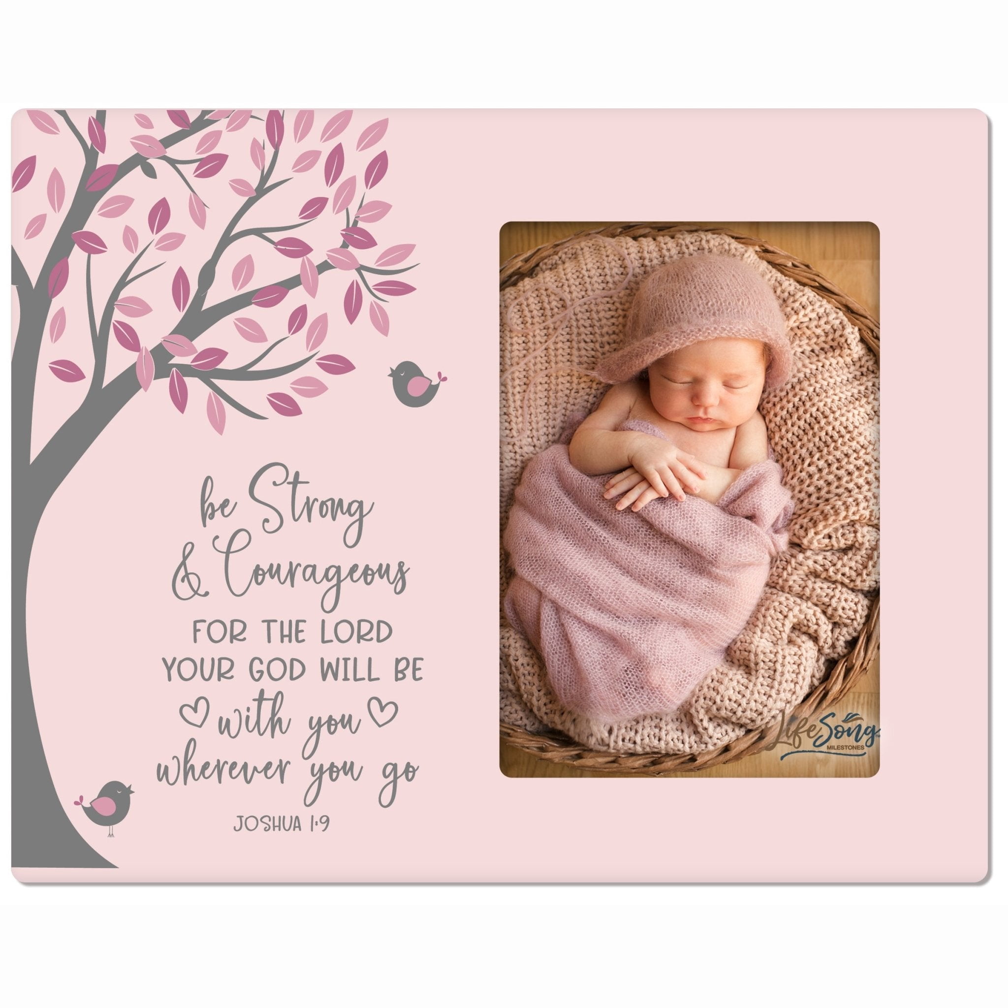 LifeSong Milestones Baptism Tabletop Picture Frame Holds 4x6 Photo ...