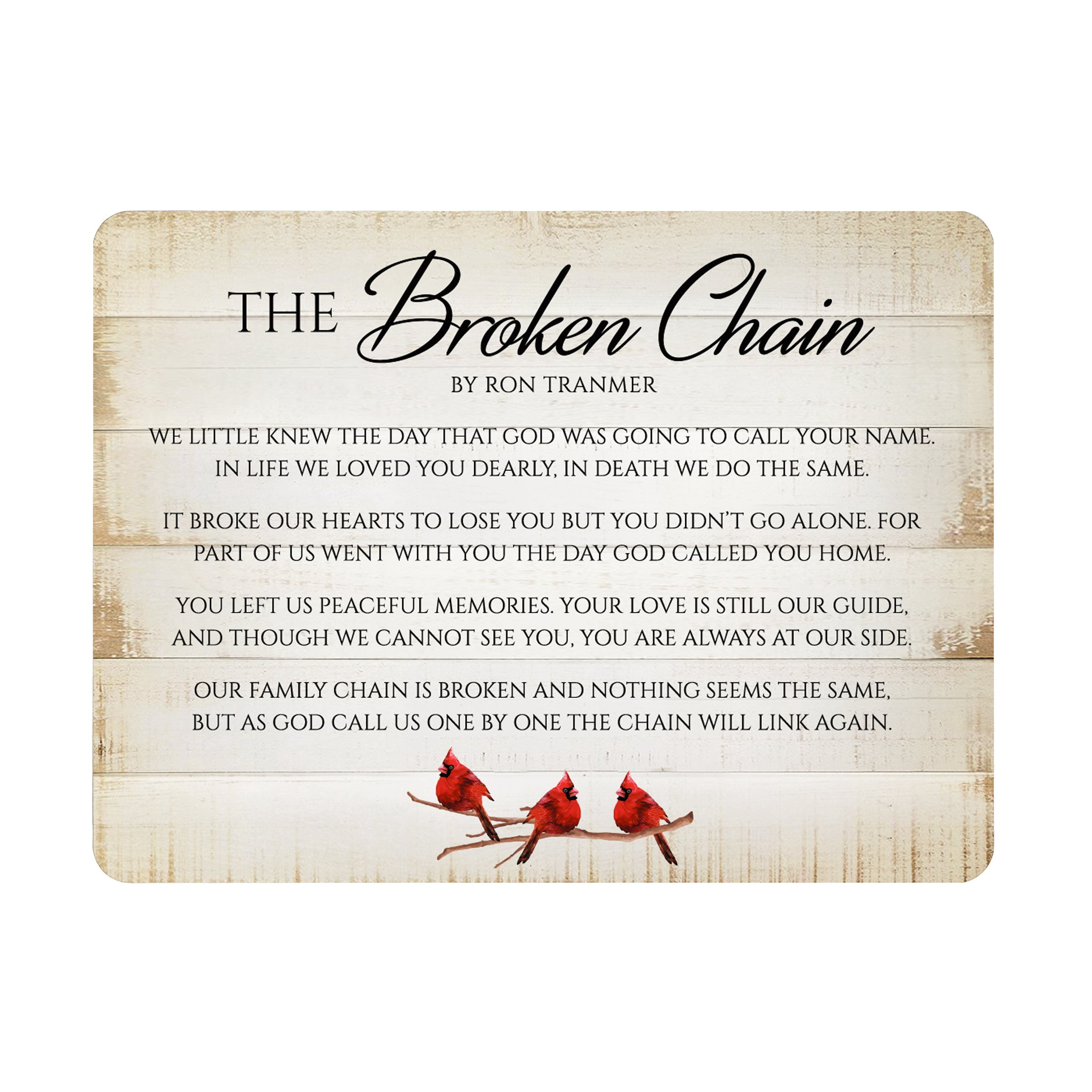LifeSong Milestones Cardinal Fridge Magnets with Inspirational Verse ...