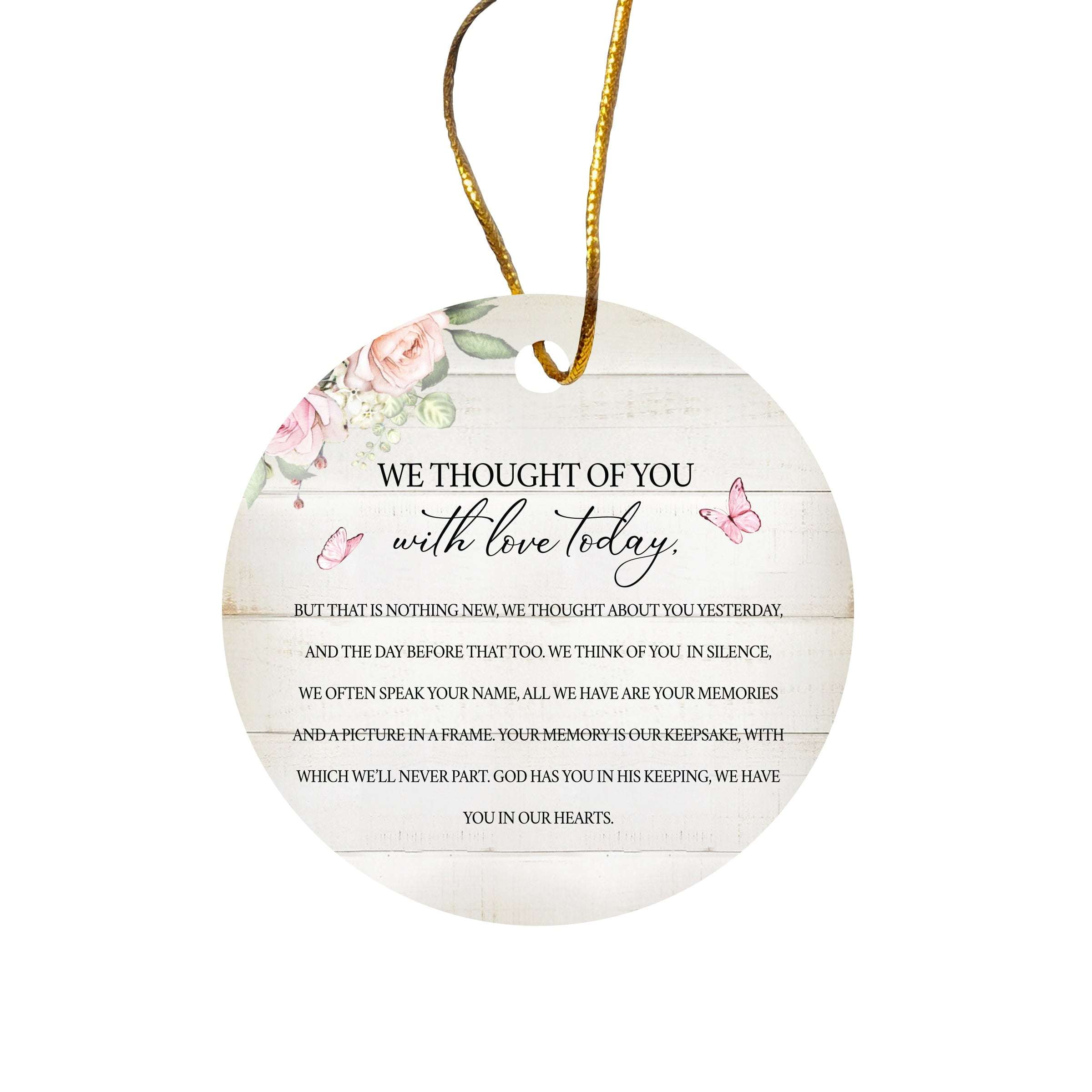 LifeSong Milestones Ceramic Memorial Ornaments Christmas Tree ...