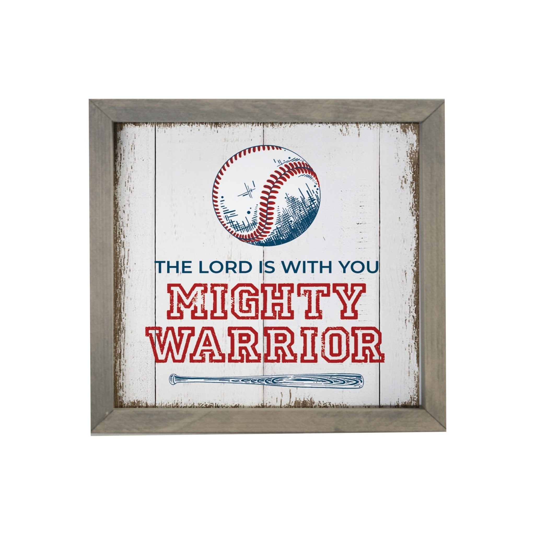 LifeSong Milestones Christian Sign Baseball Theme Shadow Box for Boys ...