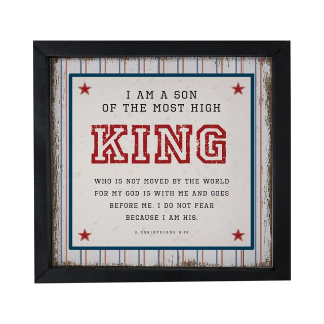 LifeSong Milestones Christian Sign Baseball Theme Shadow Box for Boys ...