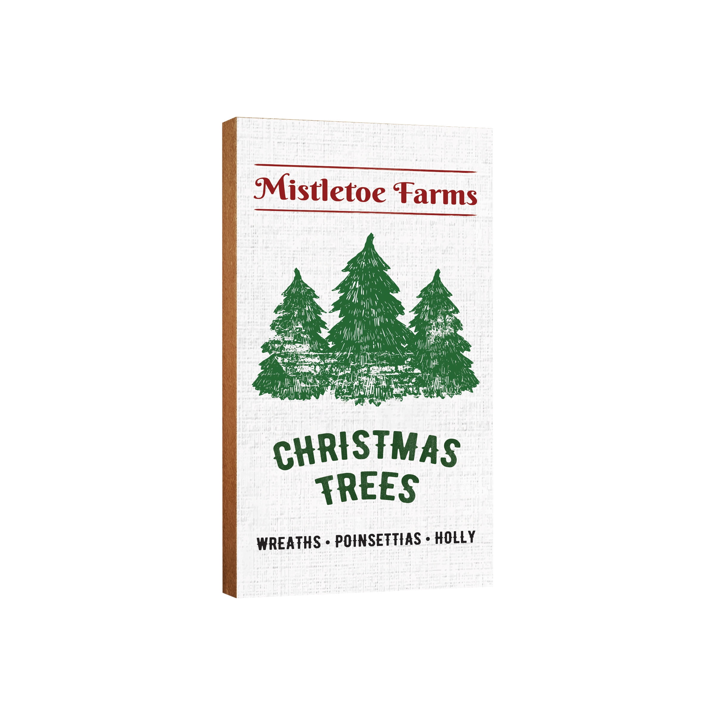 LifeSong Milestones Christmas Trees Sign Farmhouse Christmas ...