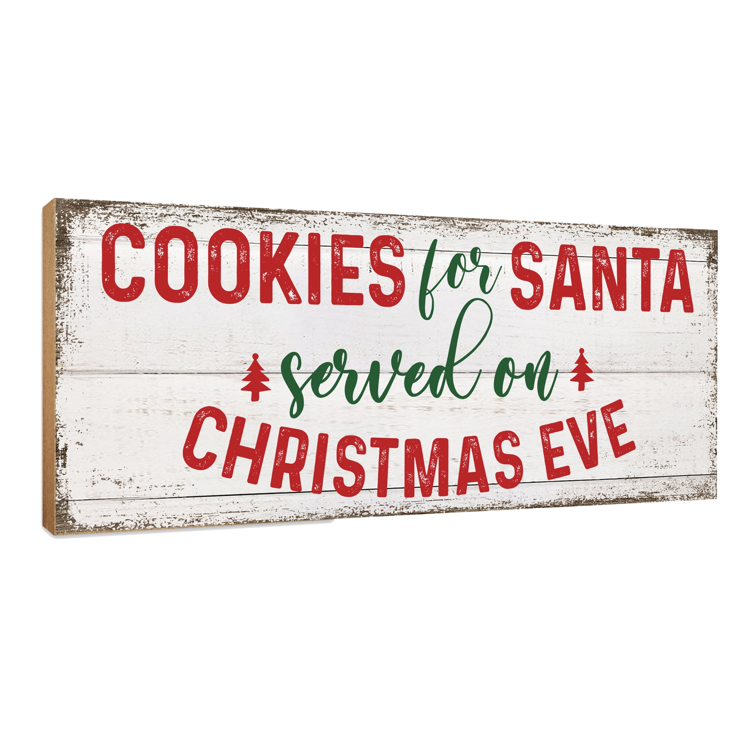 LifeSong Milestones Cookies for Santa Sign Tabletop Christmas ...