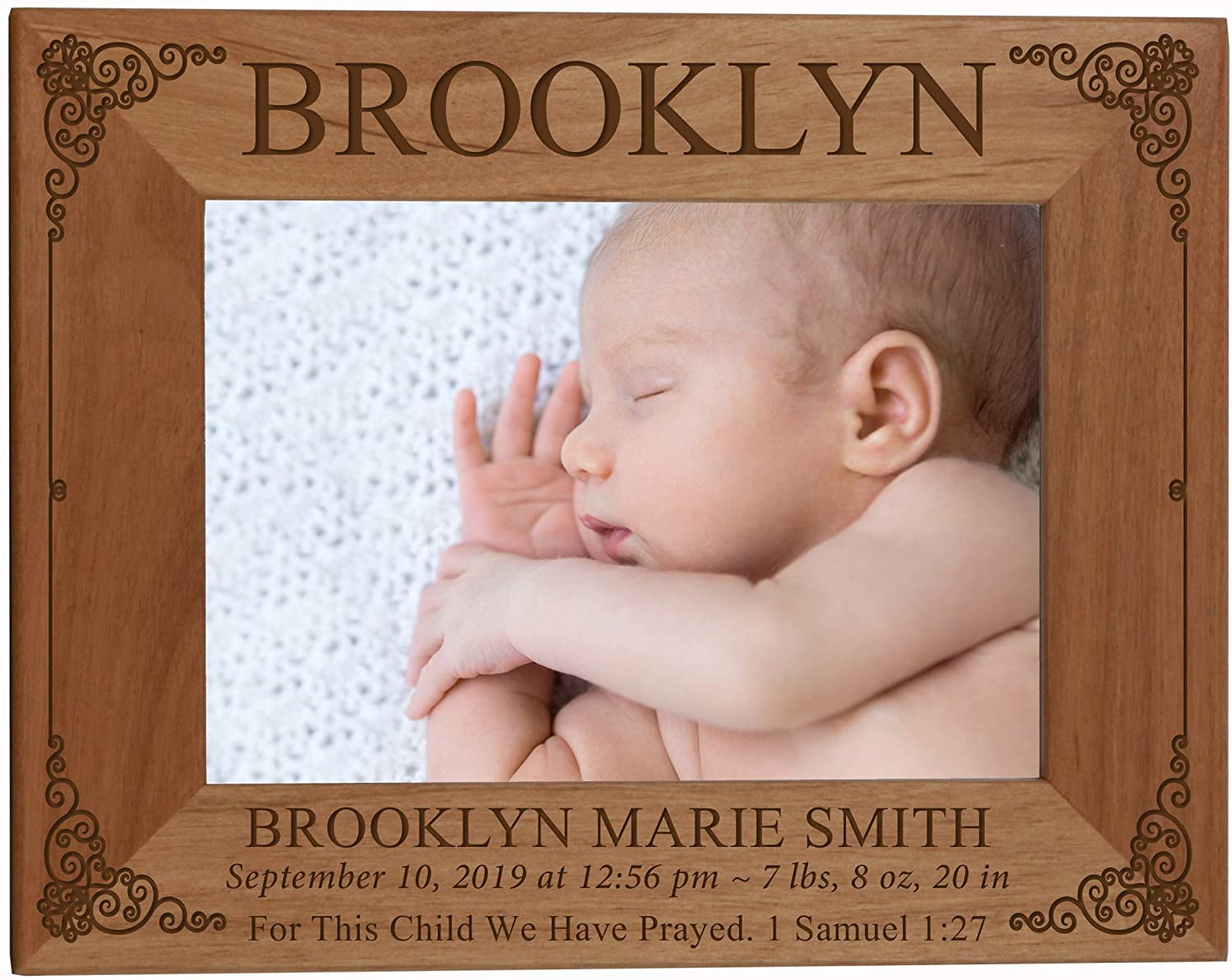 LifeSong Milestones Customized Engraved Horizontal Picture Frame for ...