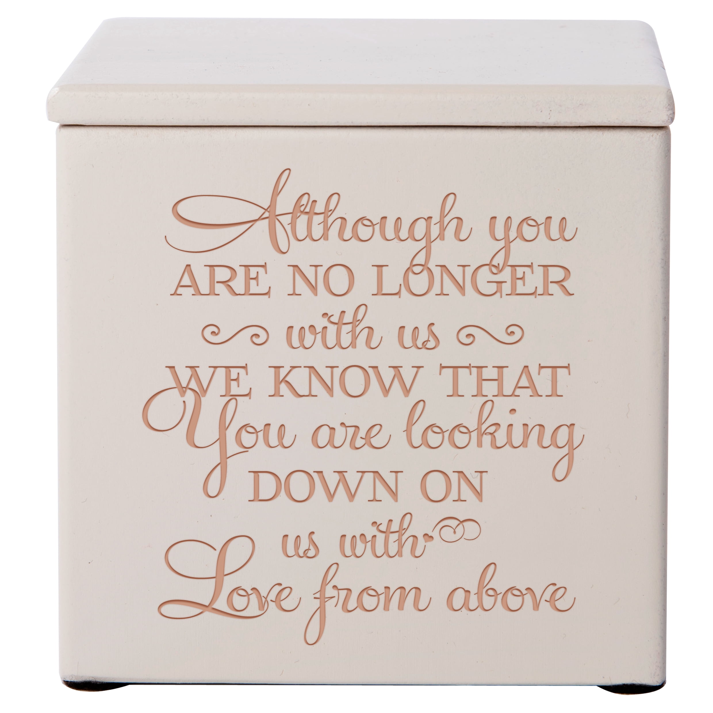 LifeSong Milestones Engraved Cremation Urn - You Are Looking Down On Us ...