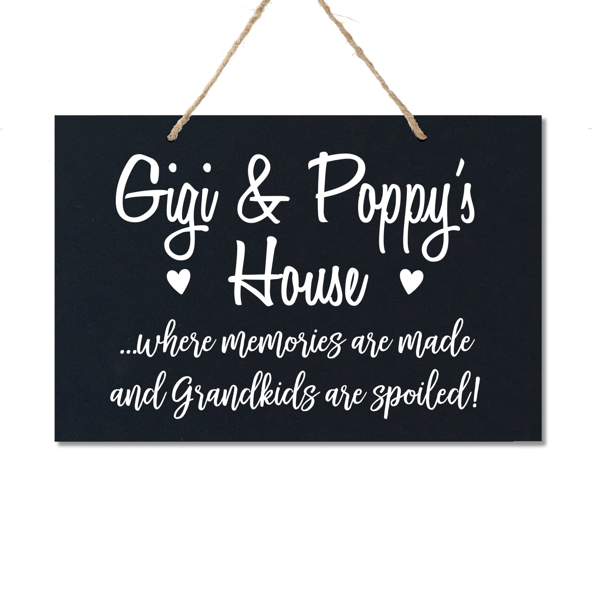 LifeSong Milestones Gigi & Poppy's House Sign Grandparents Gifts ...