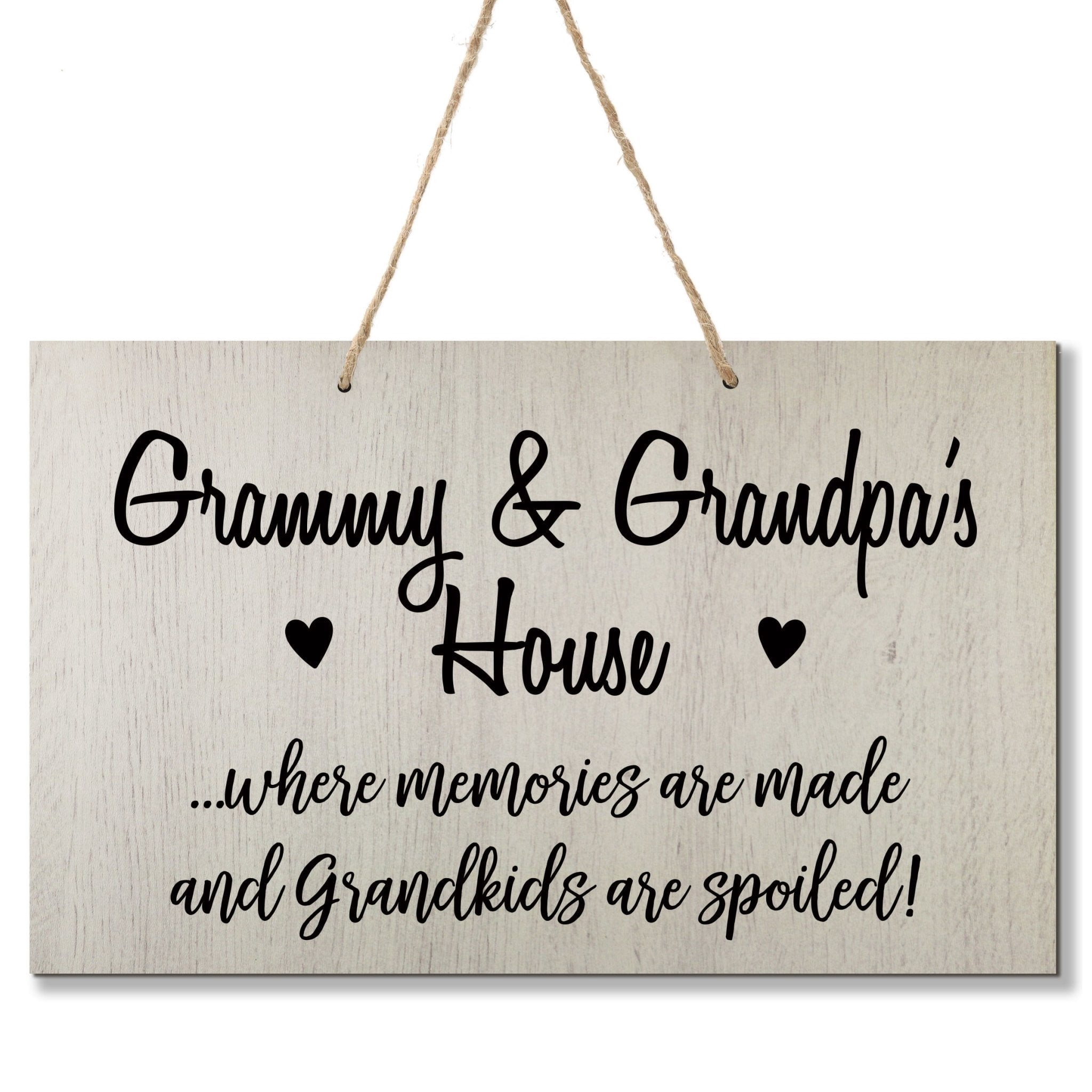 LifeSong Milestones Grammy & Grandpa's House Sign Grandma Grandpa Gifts ...