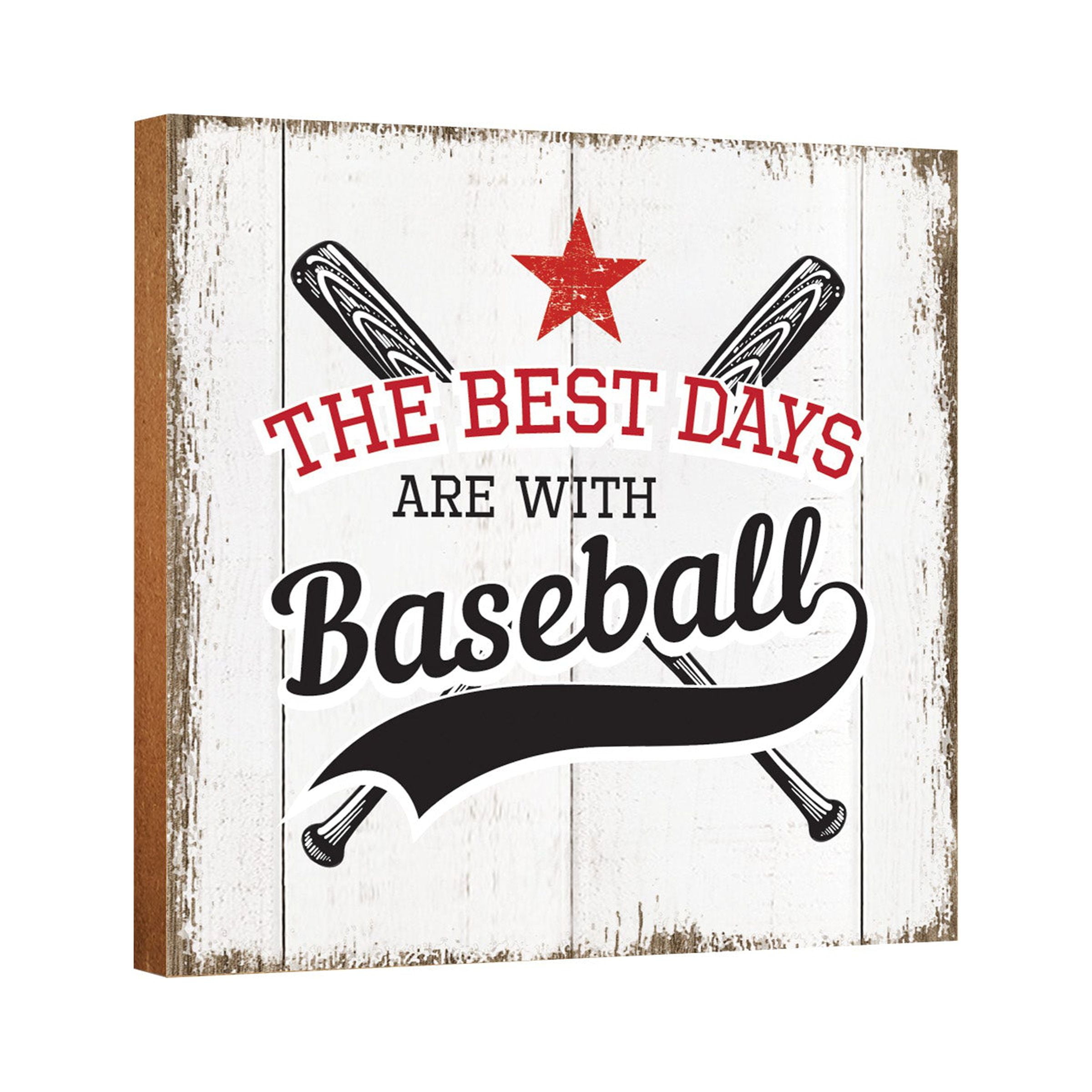 LifeSong Milestones Inspirational Tabletop Sign Baseball Theme for Boys ...