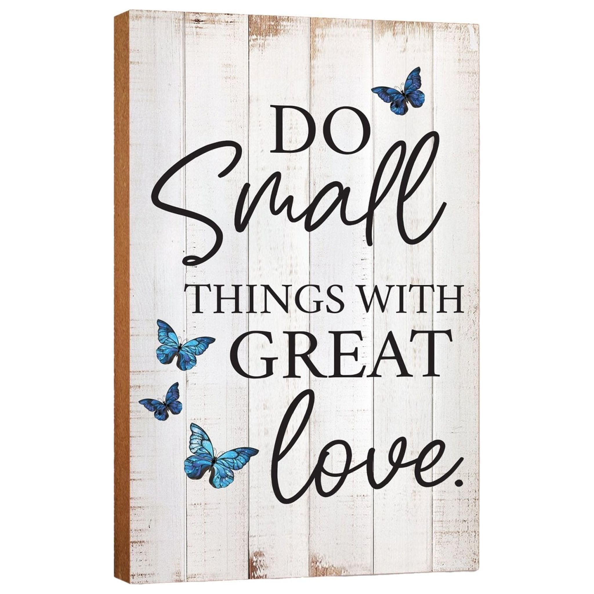 LifeSong Milestones Inspirational Wall Plaque with Butterfly Design for ...