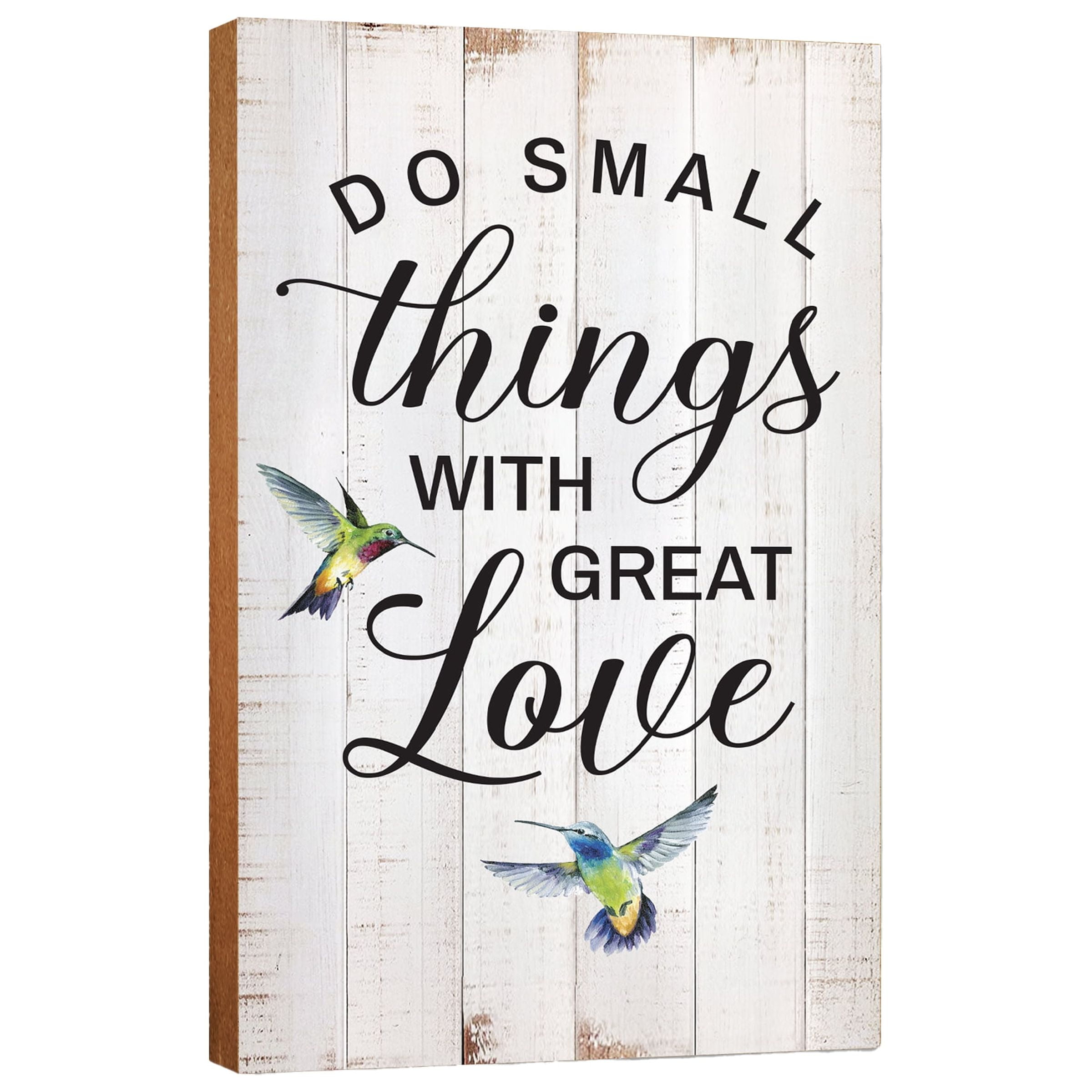 LifeSong Milestones Inspirational Wall Plaque with Humming Bird Design ...