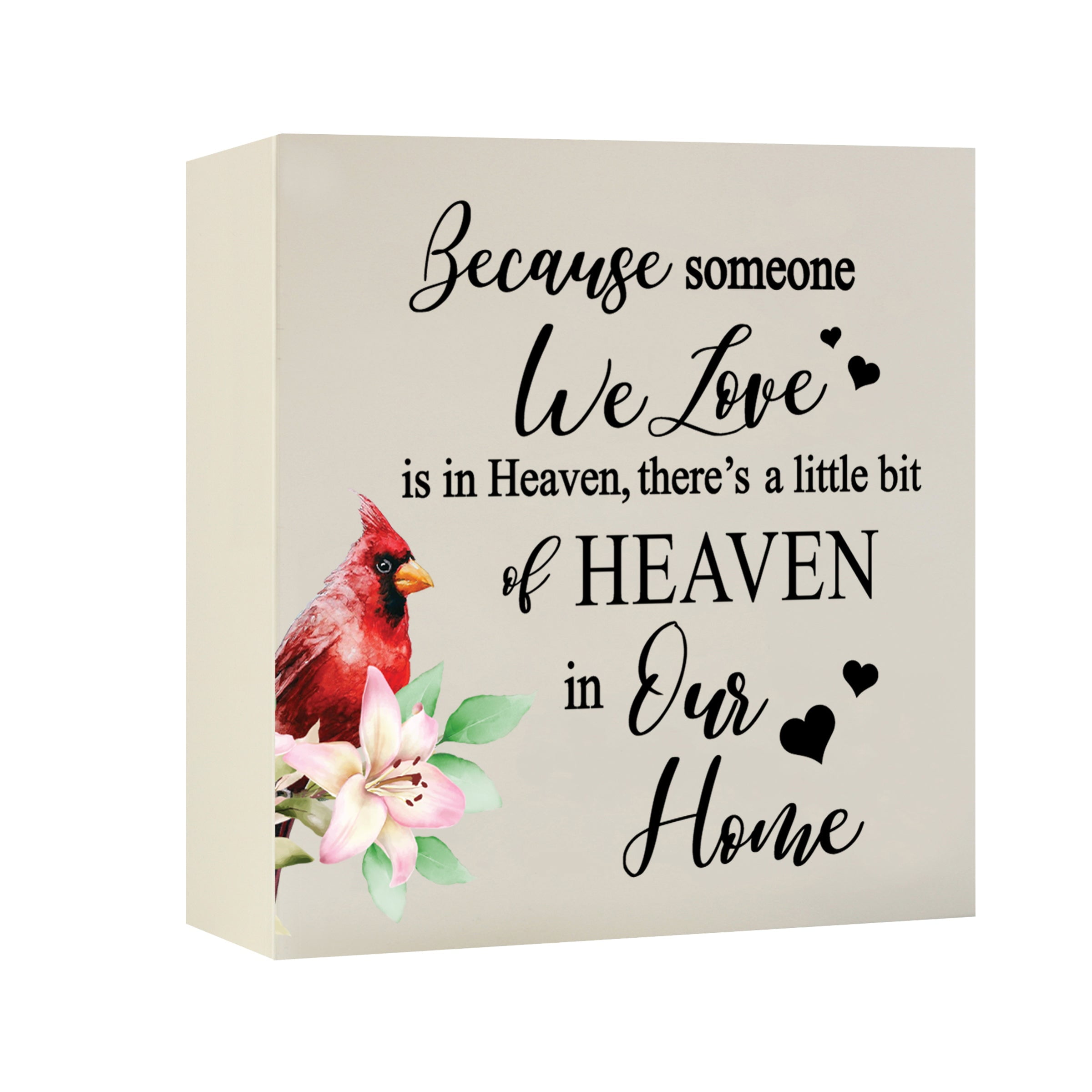 LifeSong Milestones Memorial Ivory Shadow Box Urns for Cremation Ashes ...