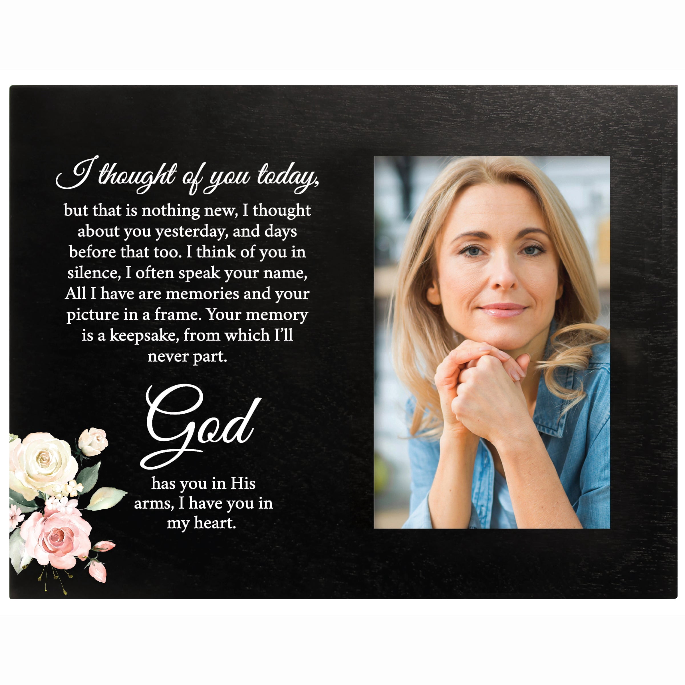 LifeSong Milestones Memorial Picture Frame for Sympathy Gifts - I ...