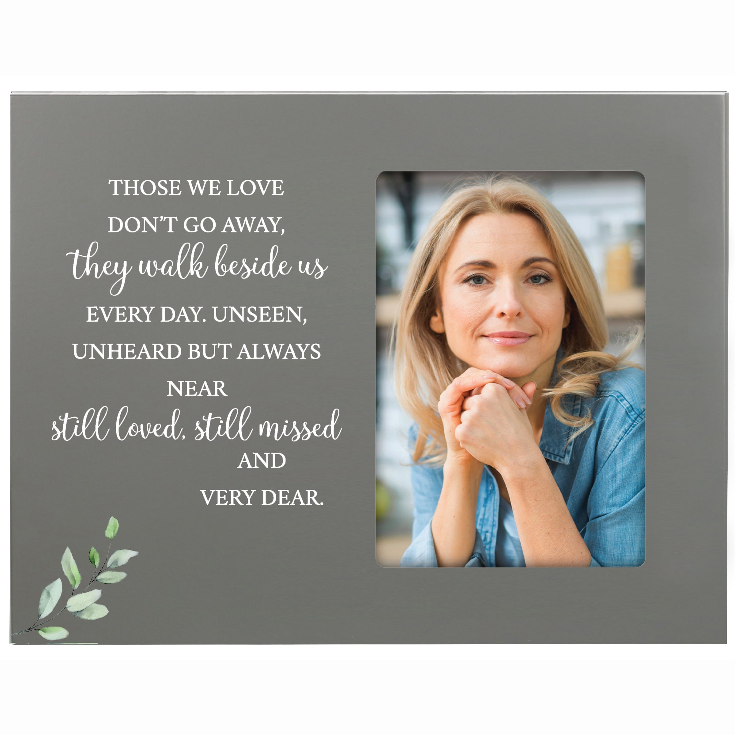 LifeSong Milestones Memorial Picture Frame for Sympathy Gifts - Those ...