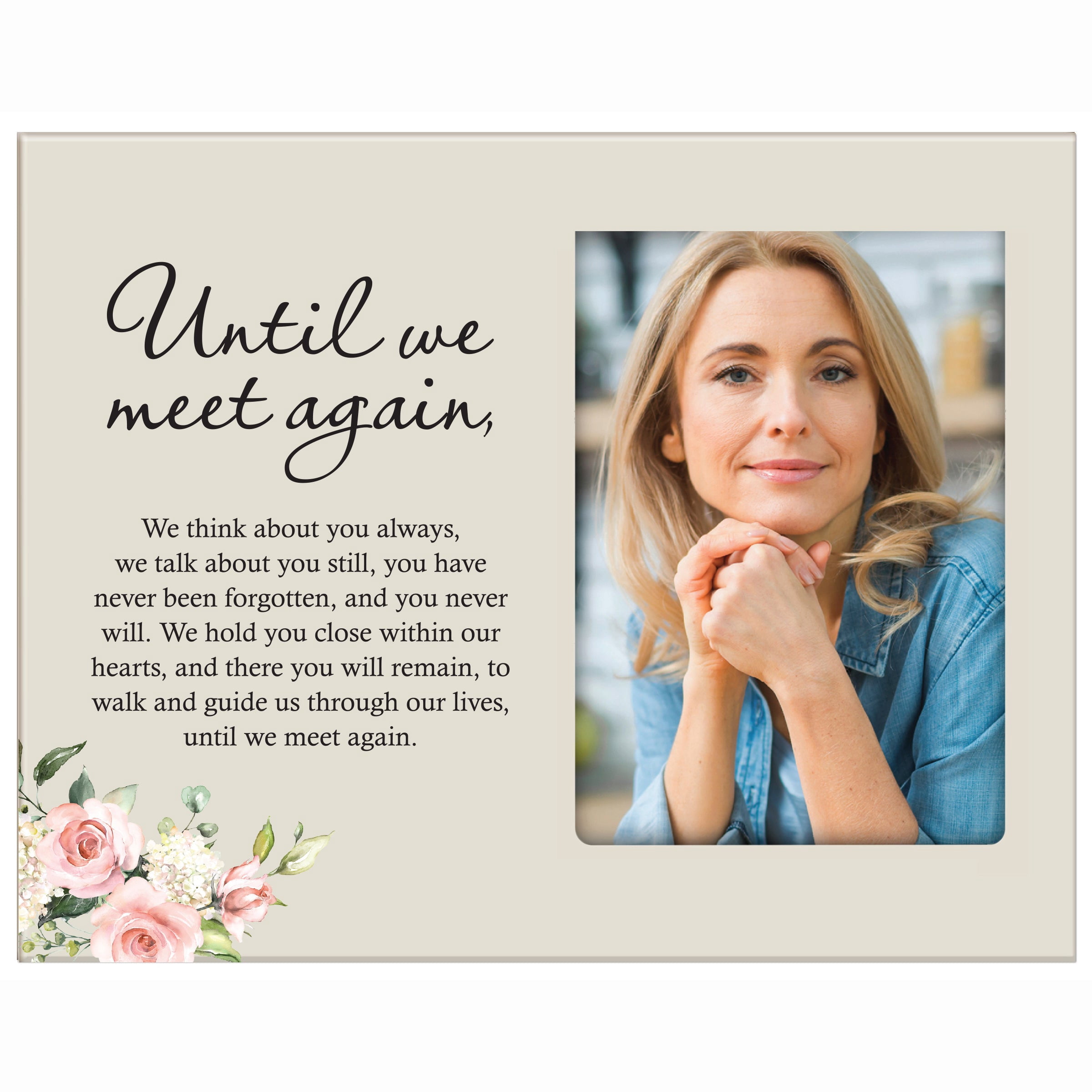 LifeSong Milestones Memorial Tabletop Picture Frame for Sympathy Gifts ...