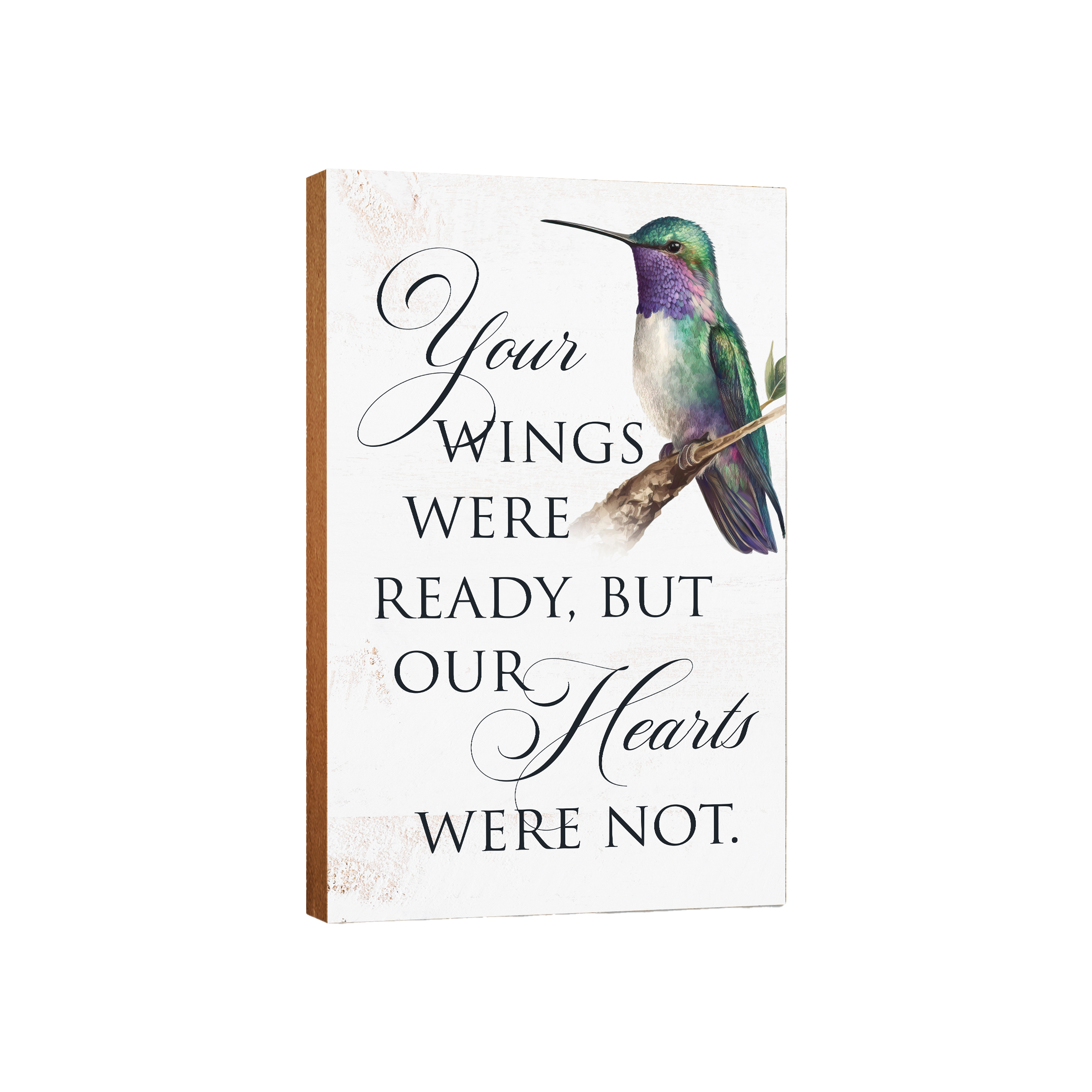 LifeSong Milestones Memorial Wall Decor with Humming Bird Design for ...