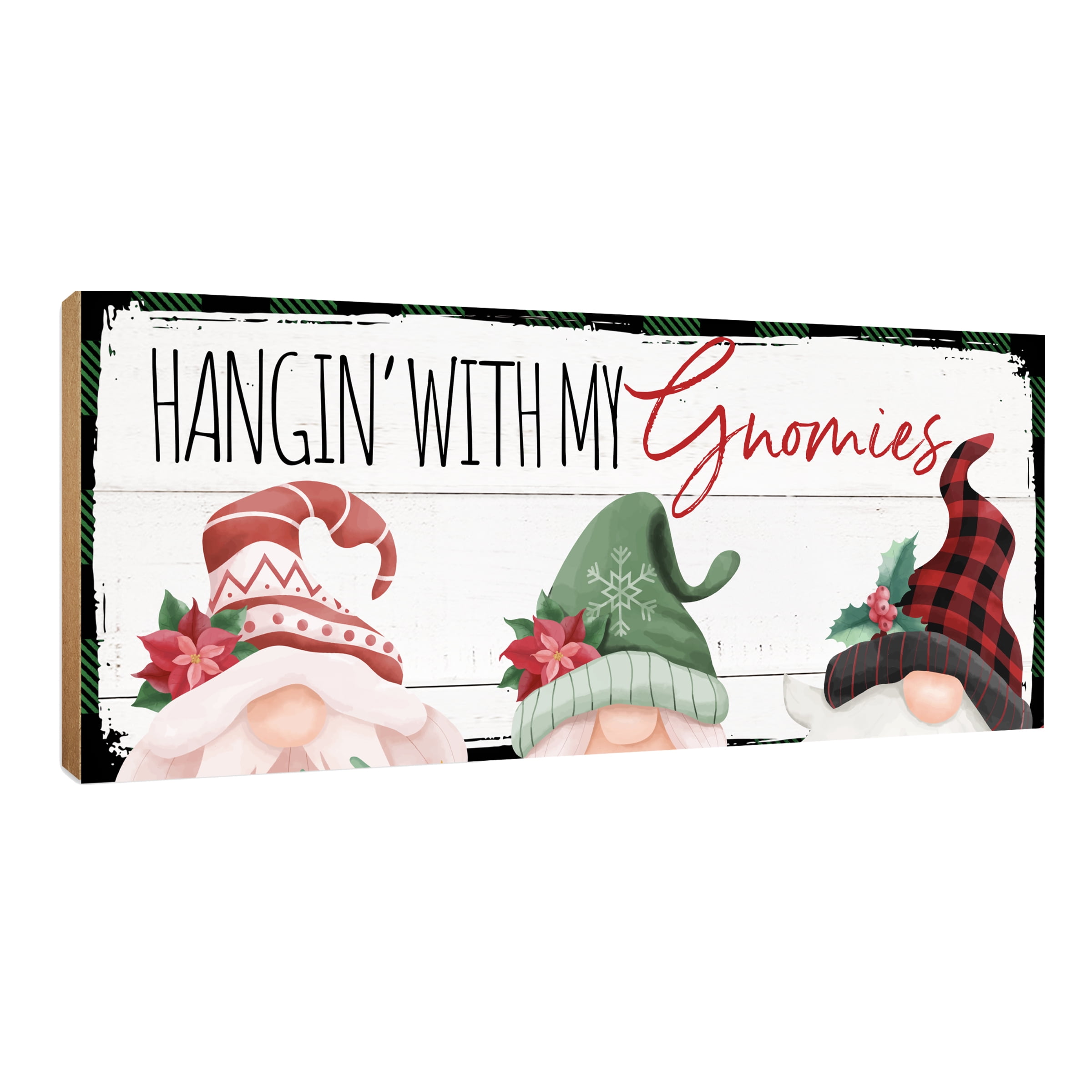 LifeSong Milestones My Gnomies Tabletop Sign Christmas Decorations for ...