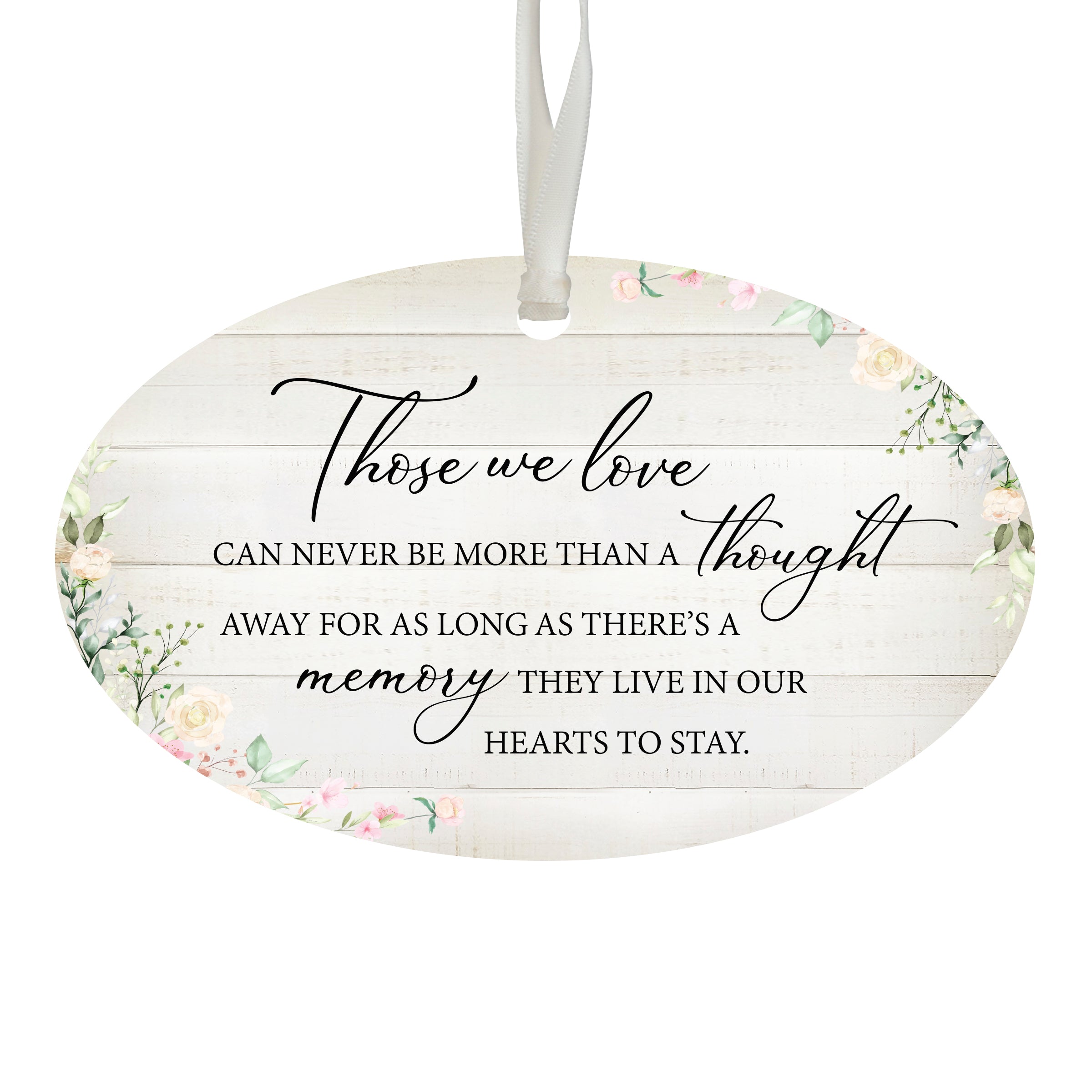 LifeSong Milestones Oval Memorial Ornaments Christmas Decorations for ...