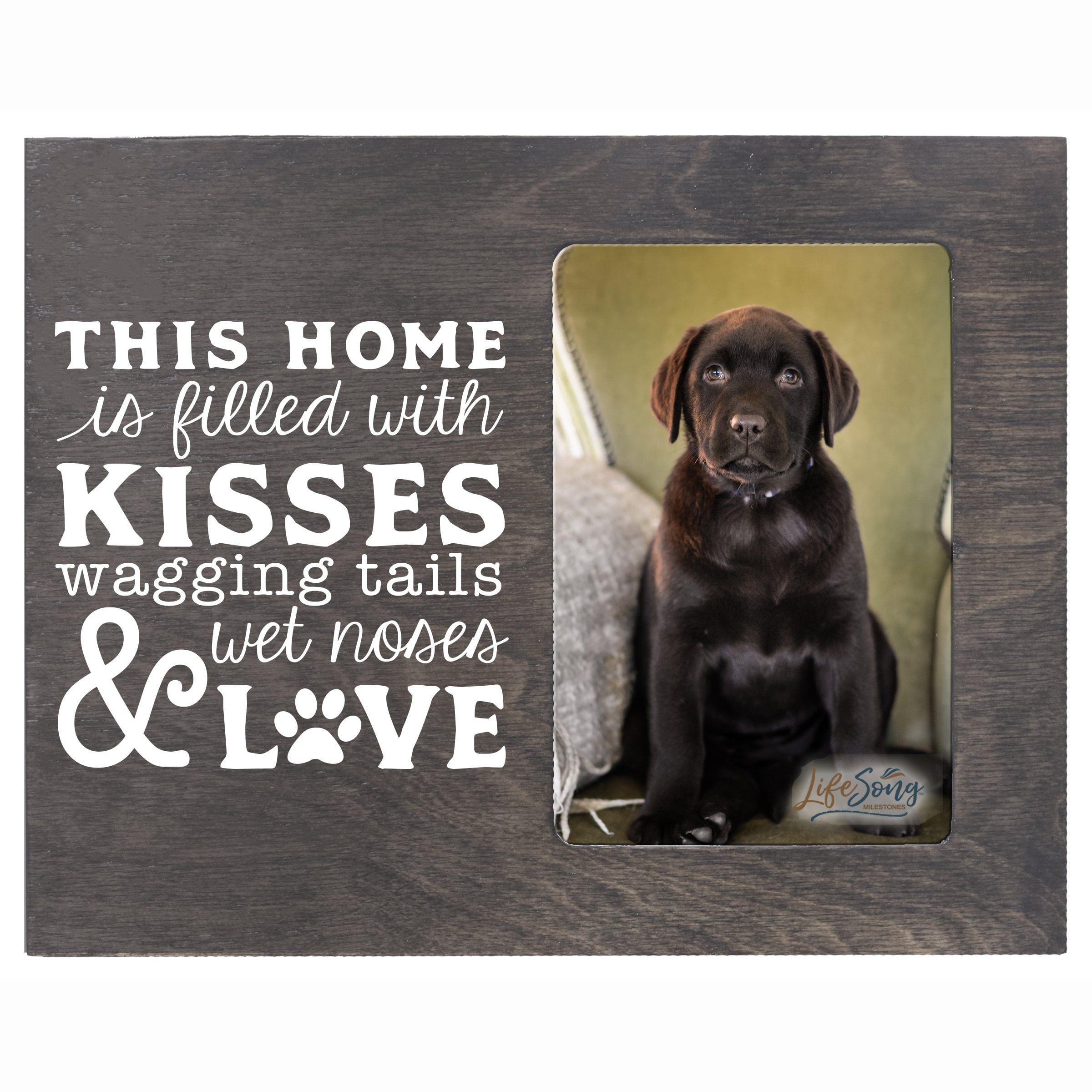 LifeSong Milestones Printed Labrador Retriever Tabletop Picture Frame ...