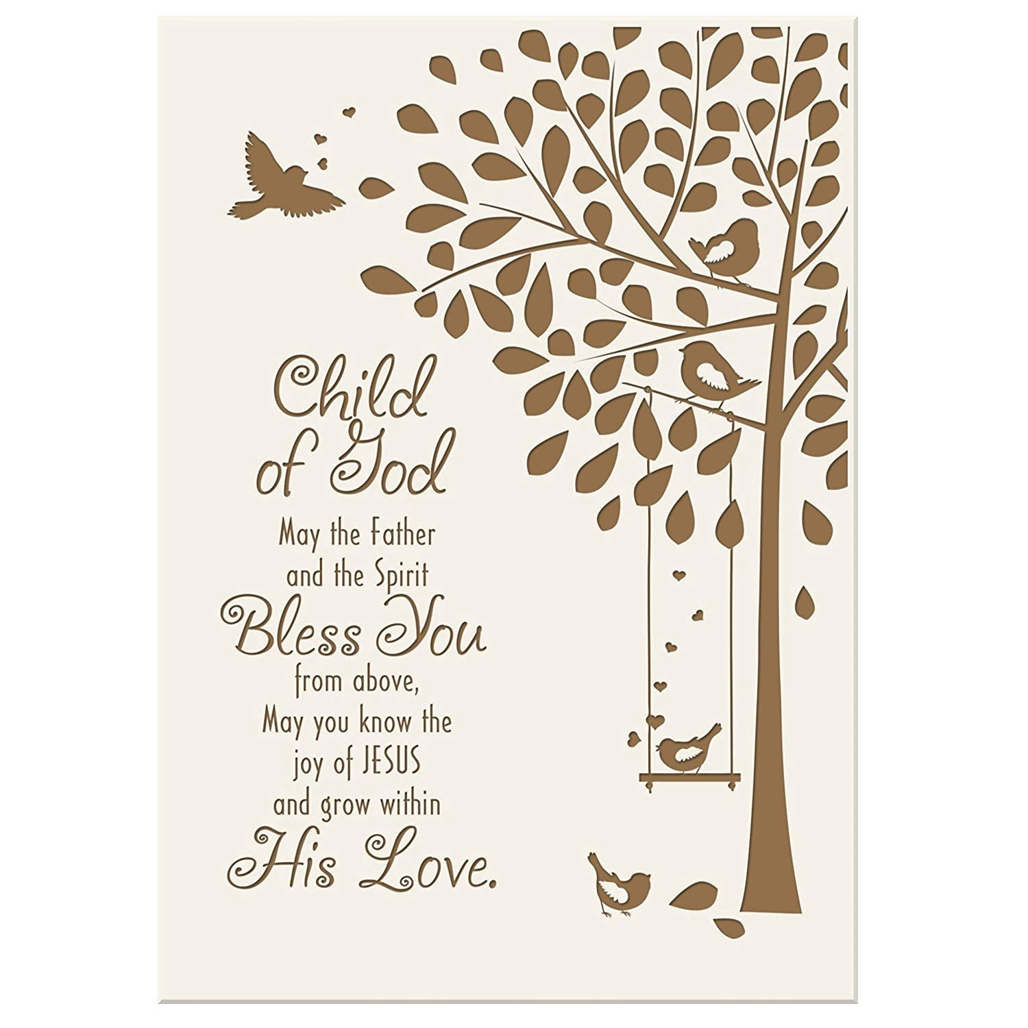 LifeSong Milestones Rustic 1st Holy Communion Wall Art for Bedroom ...