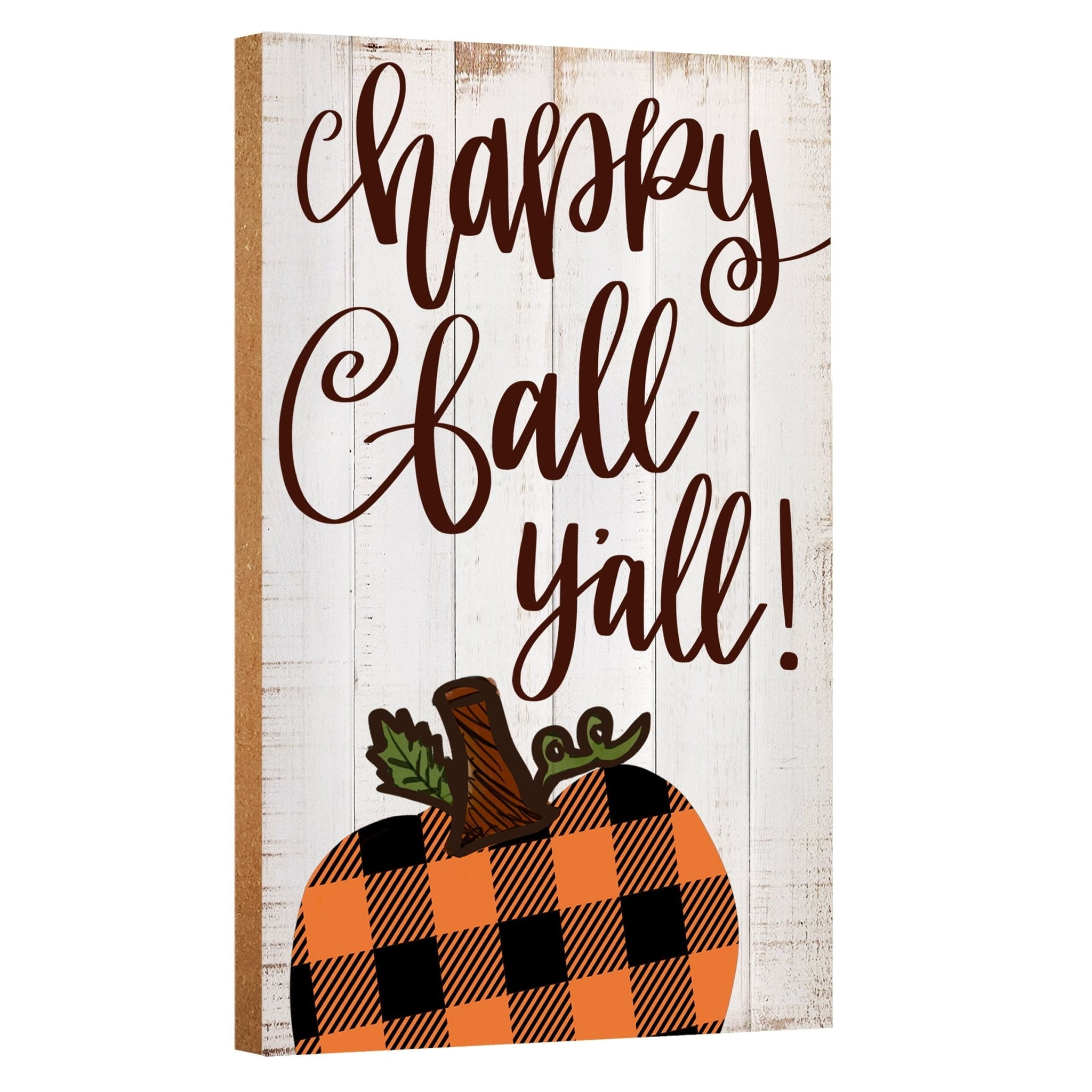 LifeSong Milestones Rustic Fall Decor, Tabletop Sign for Fall ...