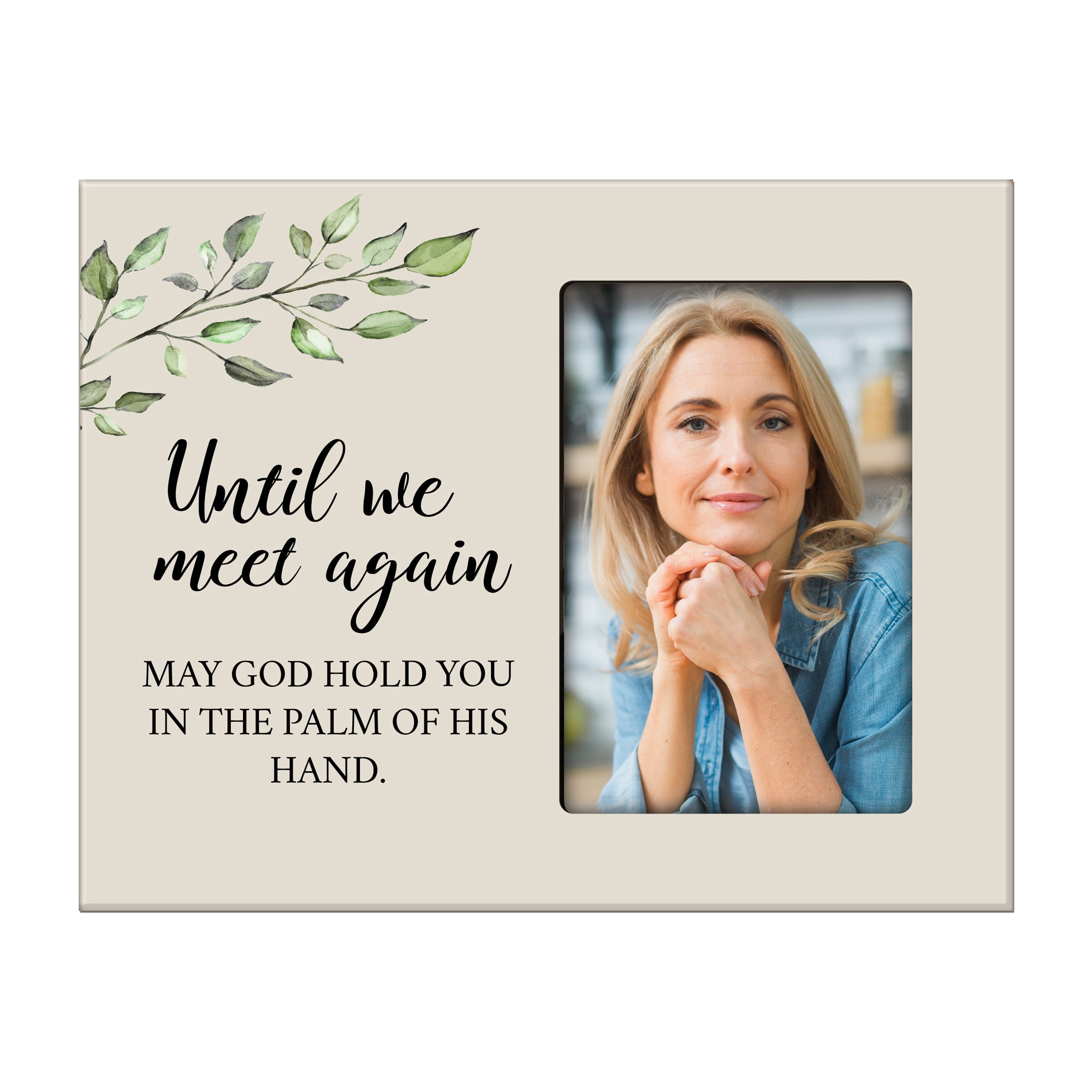 LifeSong Milestones Rustic Sympathy Gifts Tabletop Picture Frame Holds ...