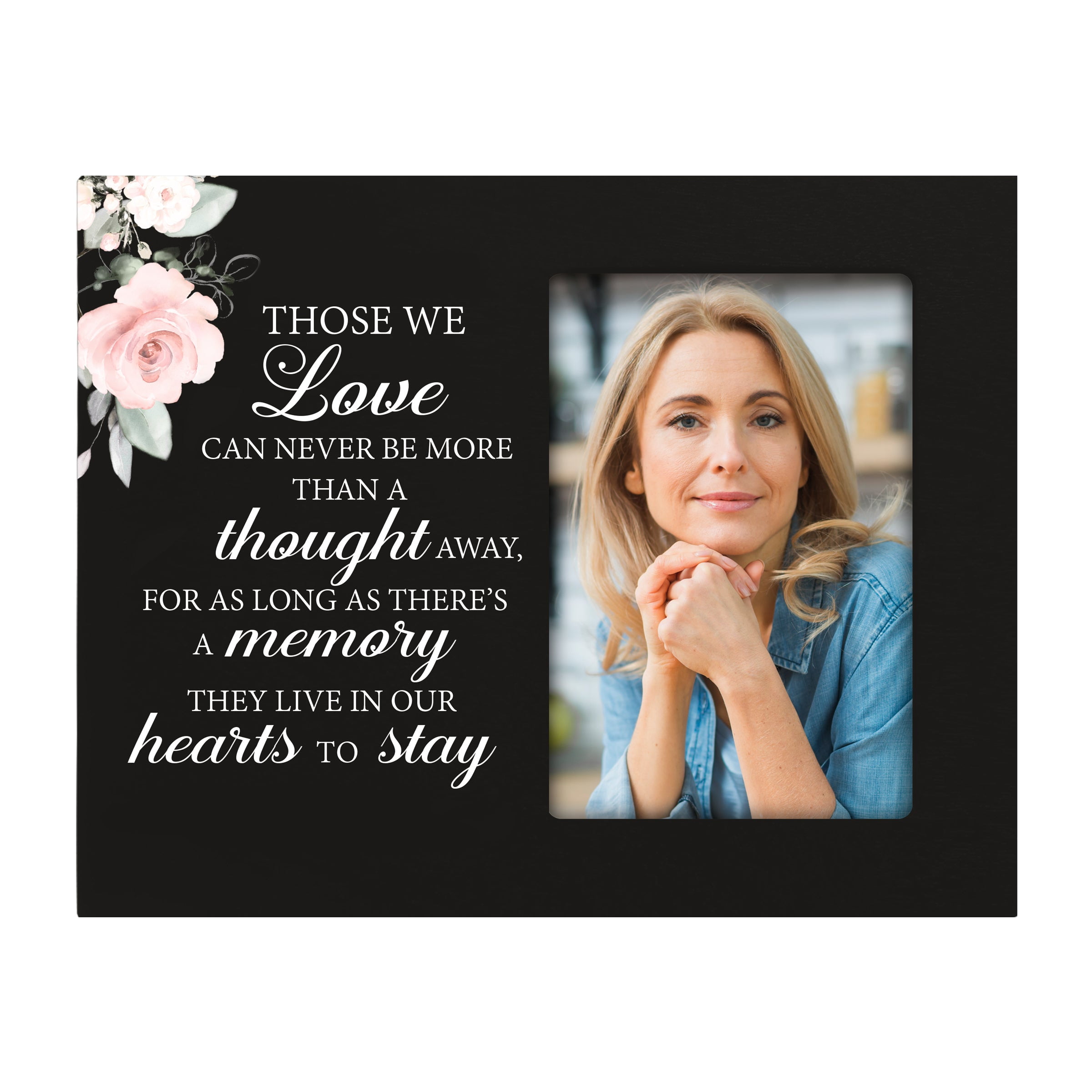 LifeSong Milestones Rustic Sympathy Gifts Tabletop Picture Frame Holds ...