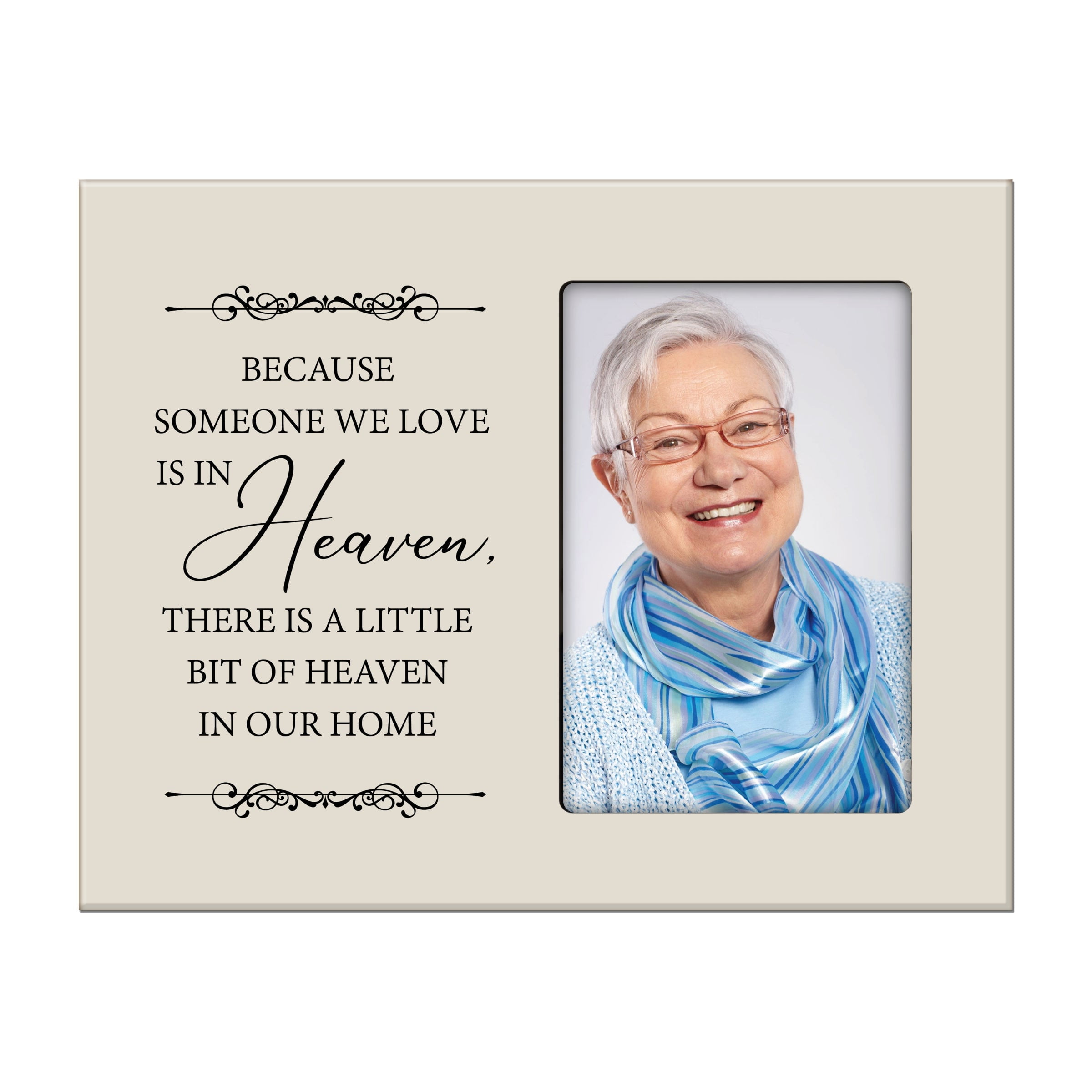 LifeSong Milestones Rustic Sympathy Gifts Tabletop Picture Frame Holds ...