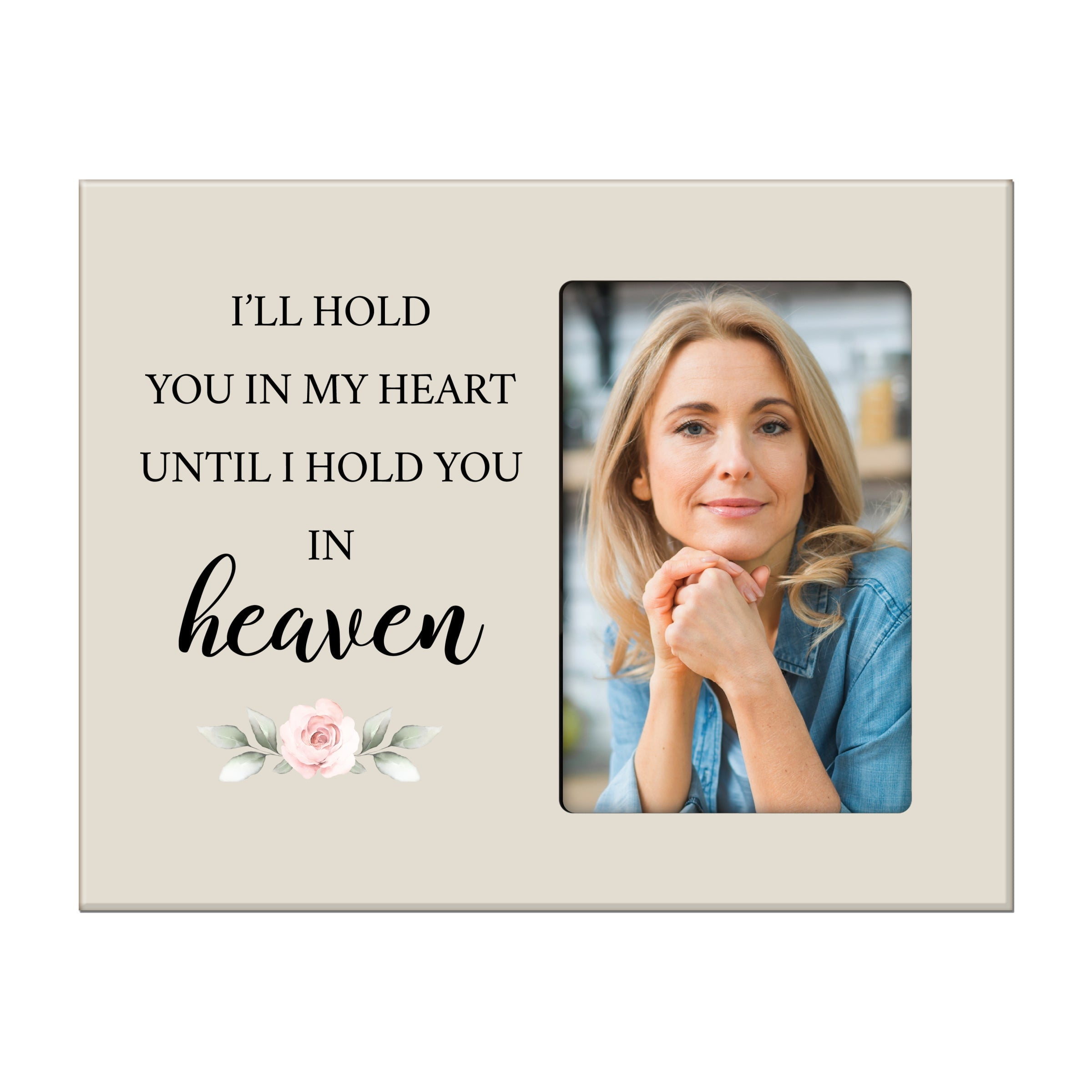 LifeSong Milestones Rustic Sympathy Gifts Tabletop Picture Frame Holds ...