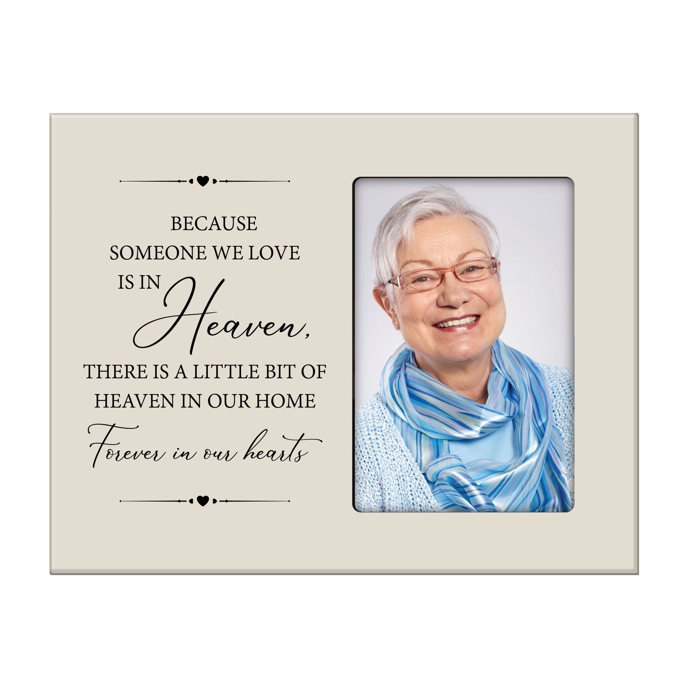 LifeSong Milestones Rustic Sympathy Gifts Tabletop Picture Frame Holds ...