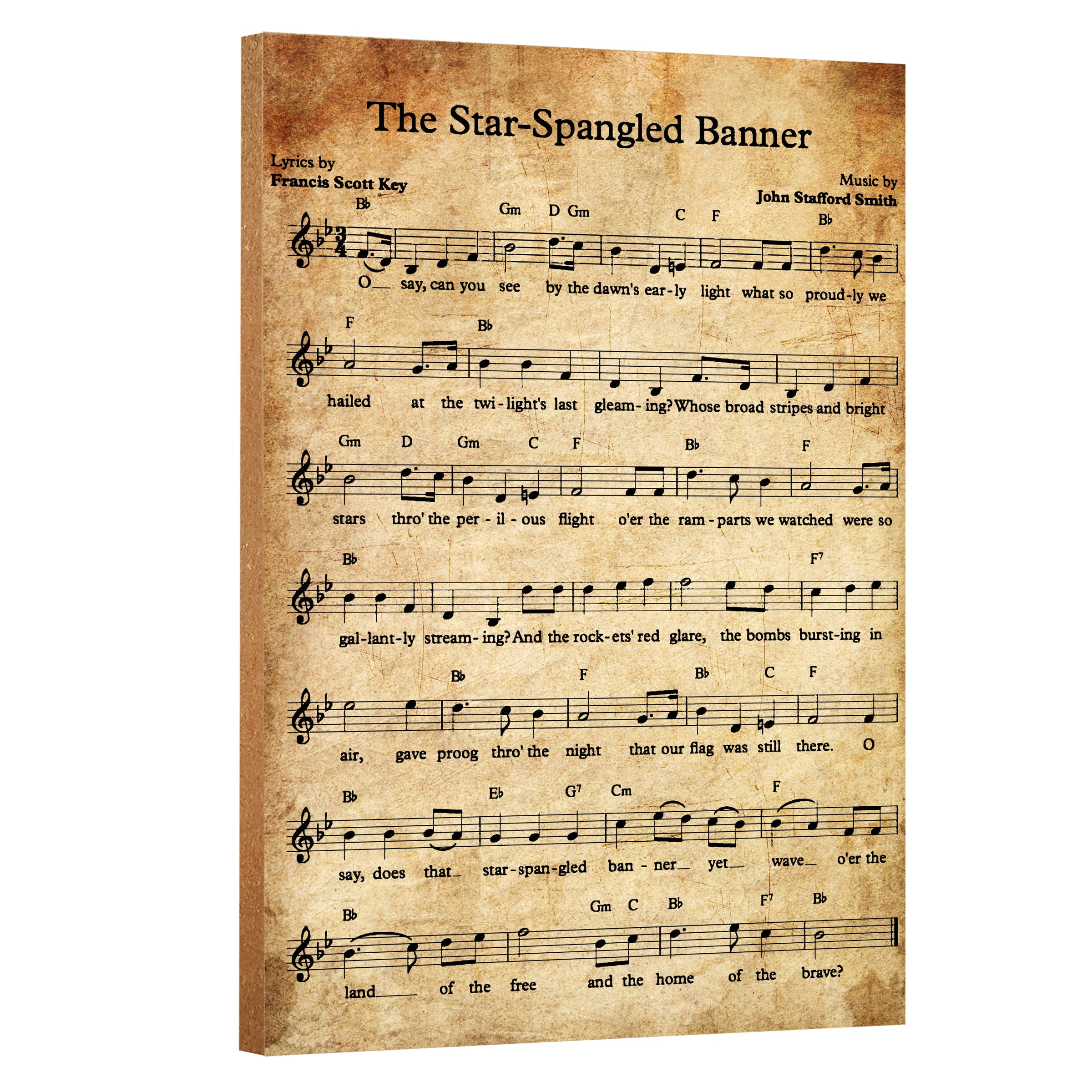 LifeSong Milestones Star-Spangled Tabletop Sign for 4th of July Decor ...