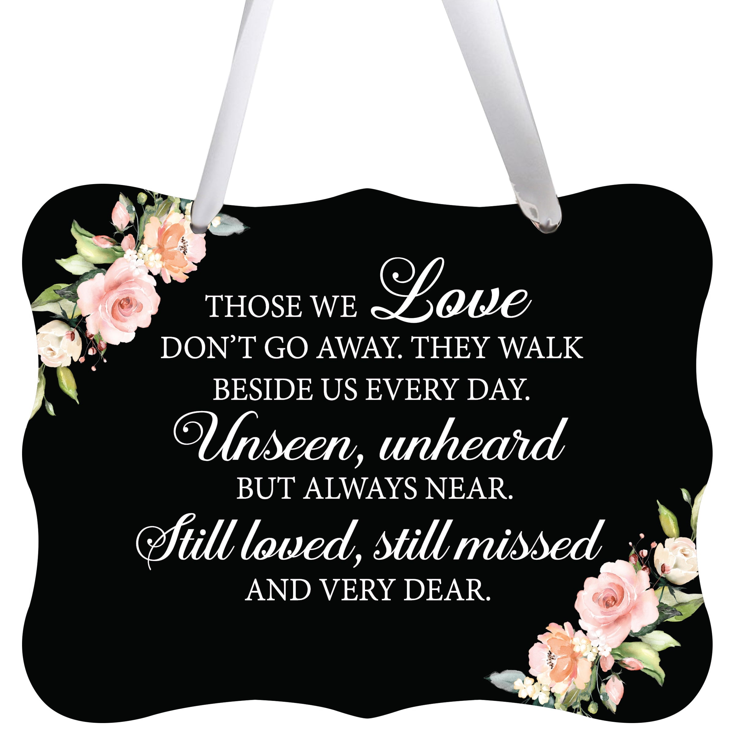 LifeSong Milestones Sympathy Gifts for Loss of Loved One Black Ribbon ...